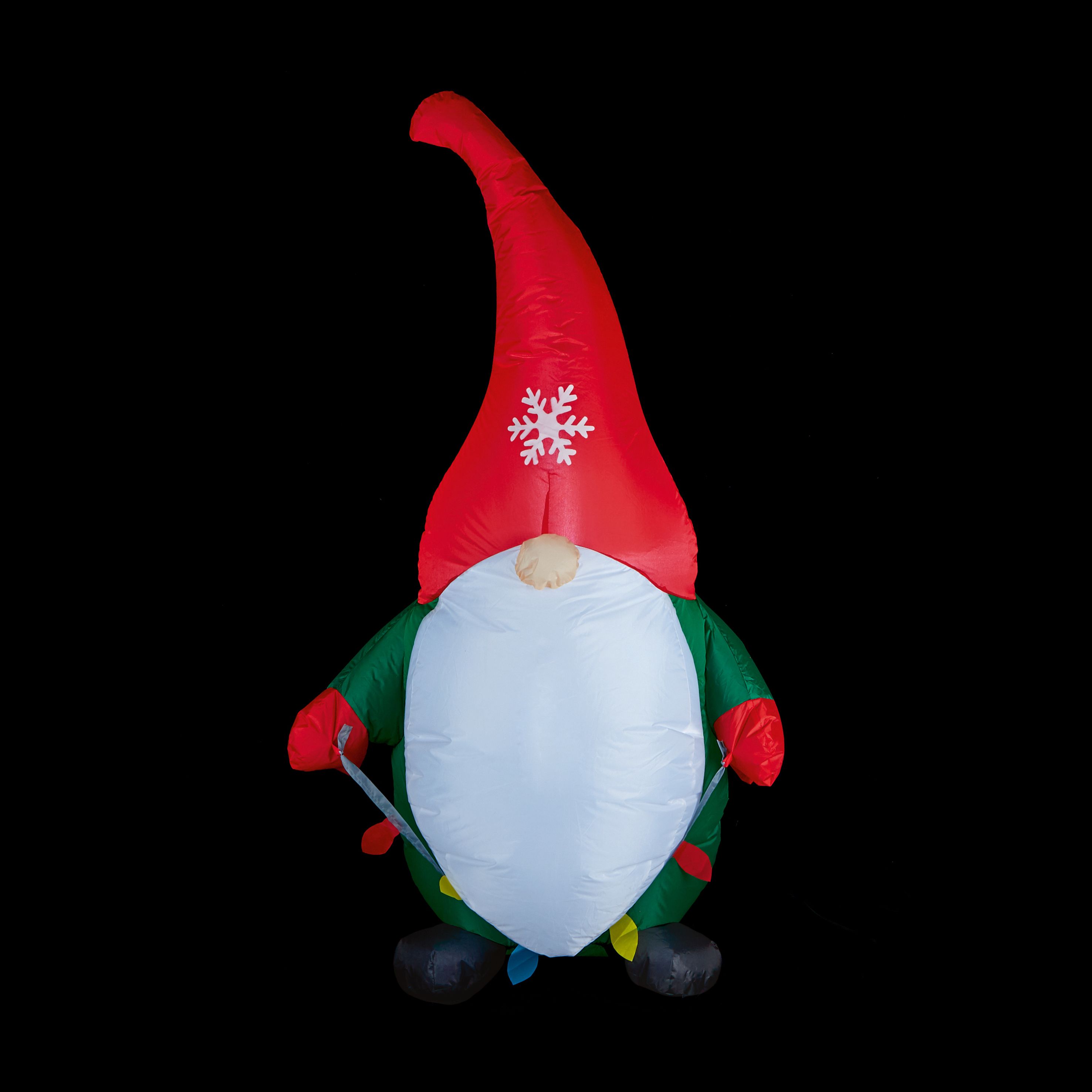 (H)1.23m LED Gonk Inflatable | DIY at B&Q