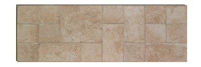04035022 B&Q RANDOM STONE TILE EFF CARAMEL 1.86m2 | DIY at B&Q
