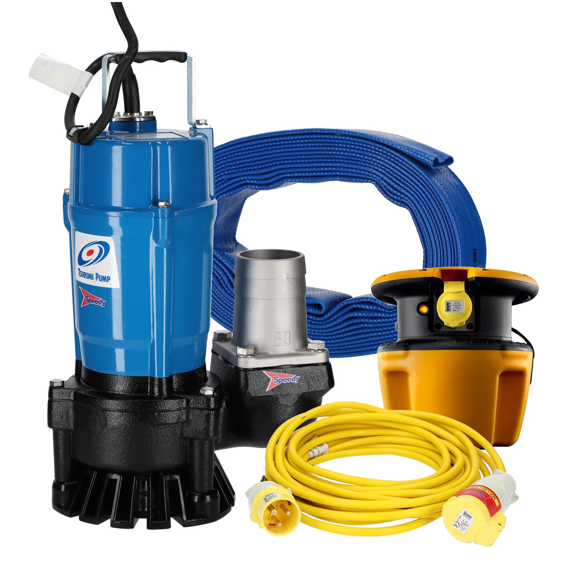 110-240V 75mm Submersible water pump bundle - Week hire | DIY at B&Q