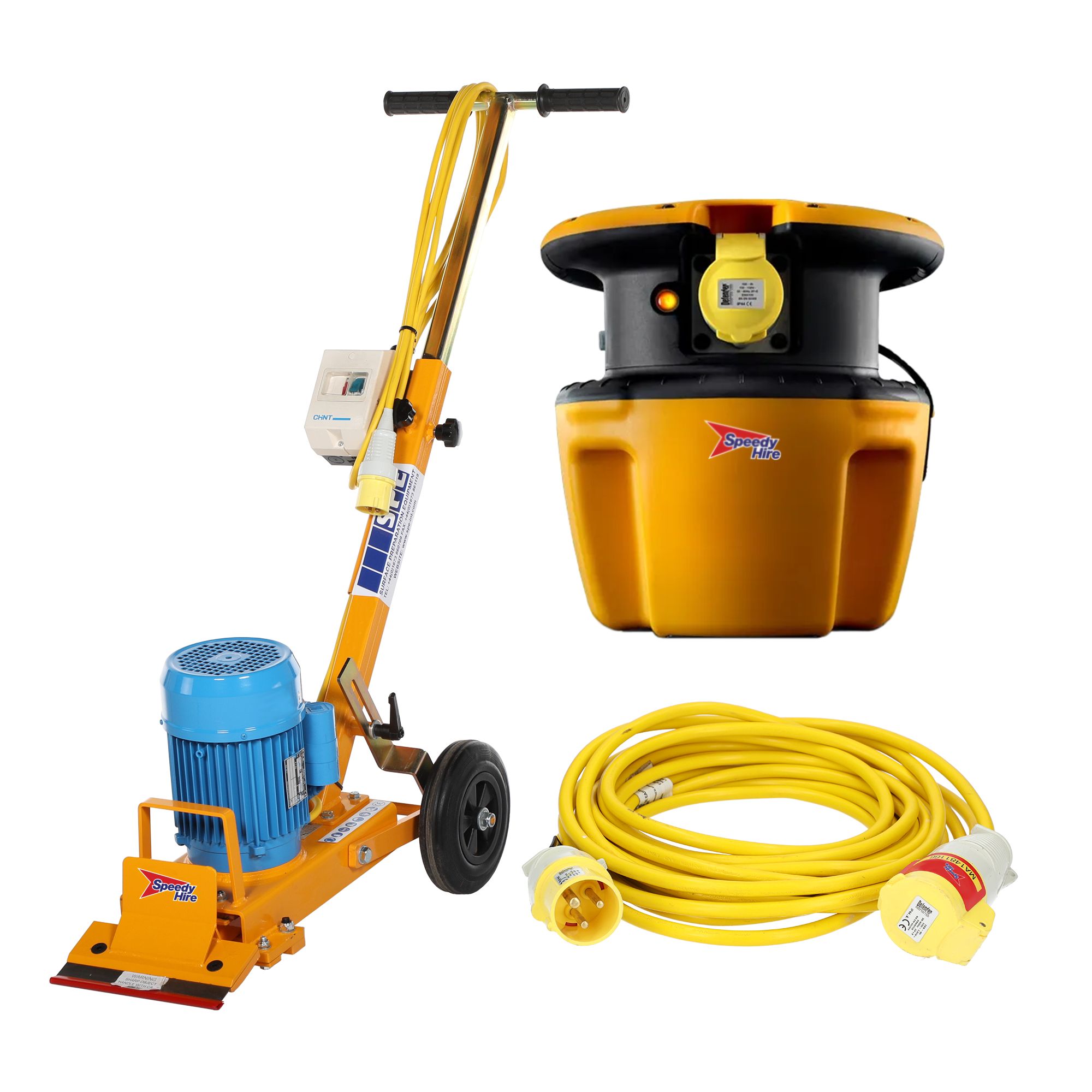 110V 230mm Corded Floor tile stripper bundle - Week hire