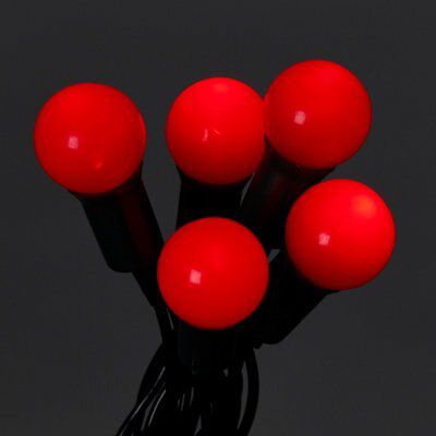 120 Red Berry LED Without timer function String lights Green cable