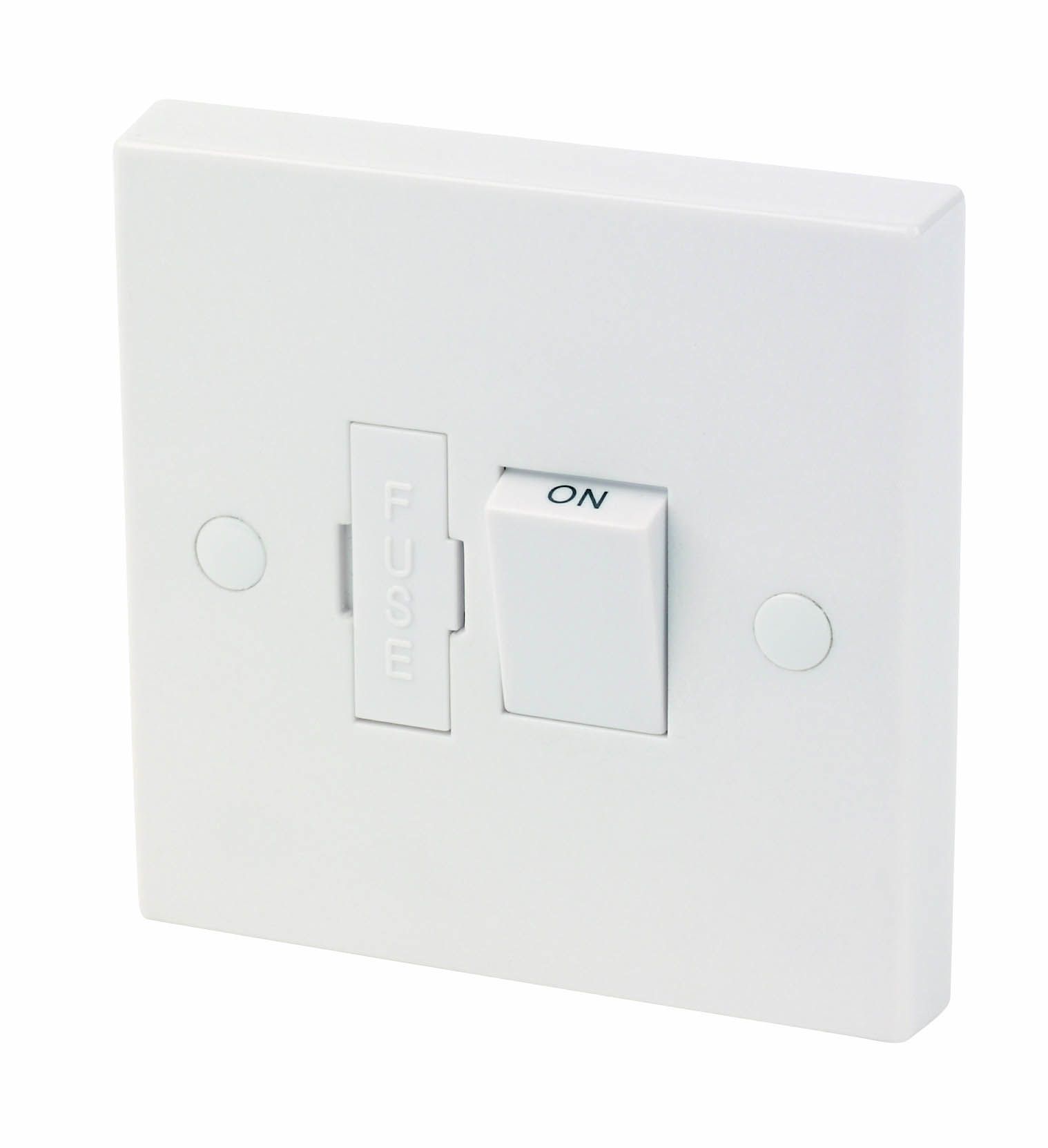 13A Raised profile Switched Connection unit | DIY at B&Q