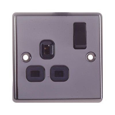 13A Silver Socket | DIY at B&Q