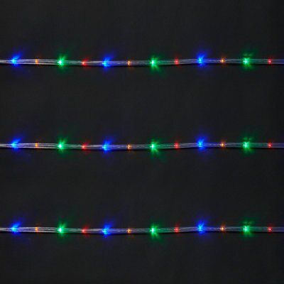 144 Multicolour LED Rope Light with Black cable | DIY at B&Q