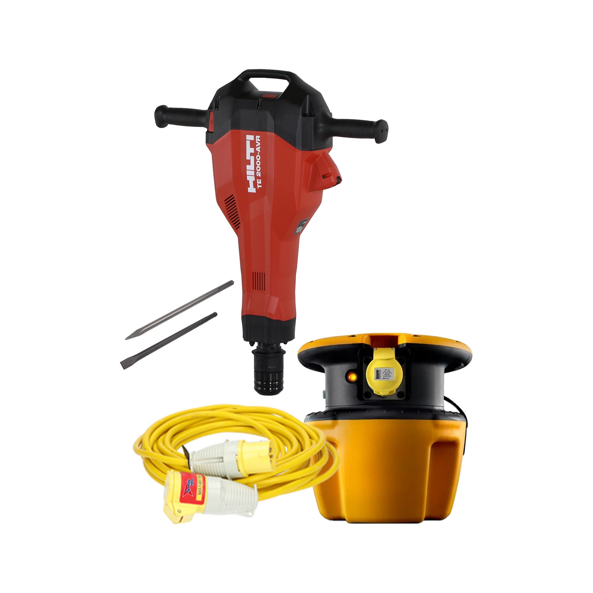 1760W 110V Corded TE-S Demolition breaker bundle - Weekend hire