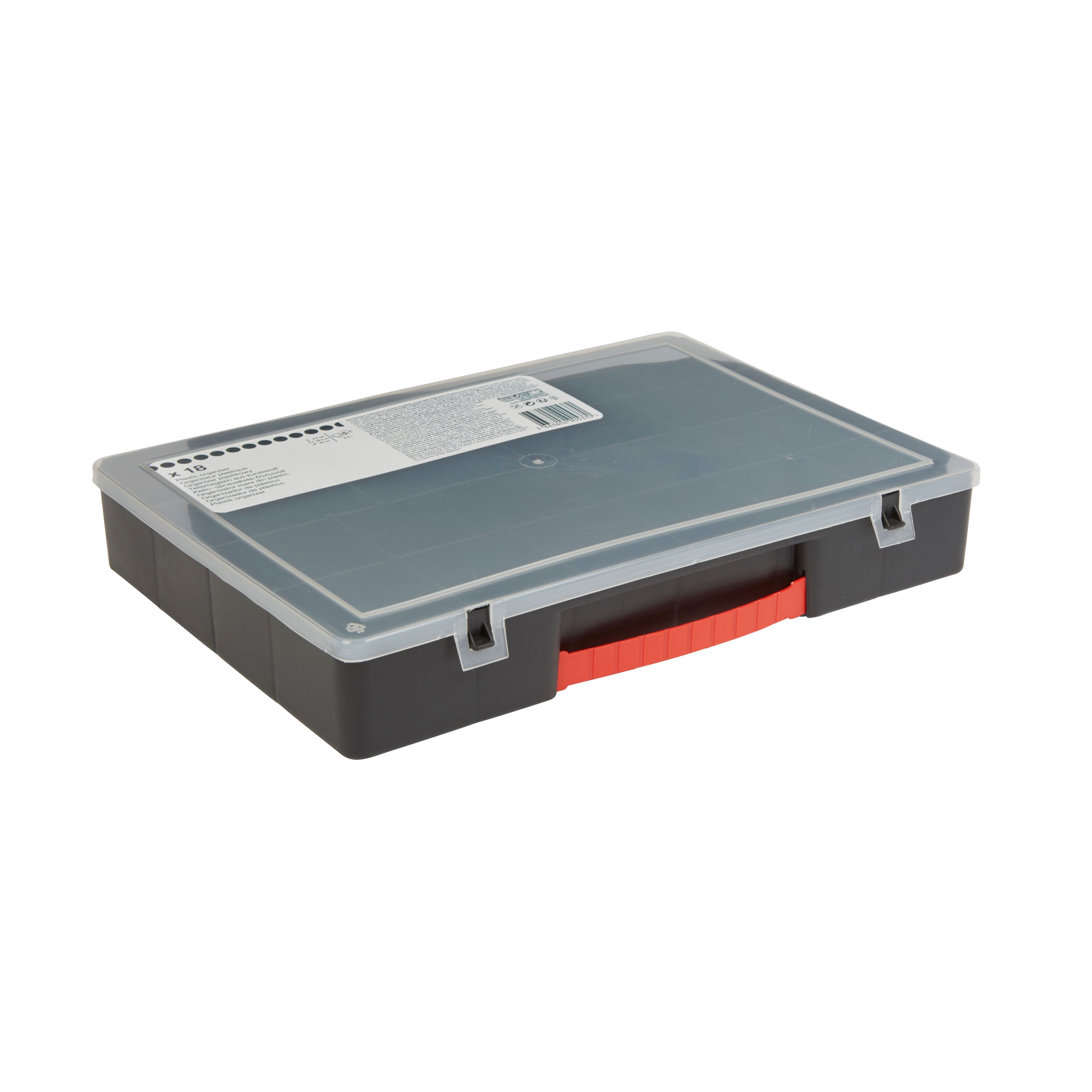 18 compartment Organiser case | DIY at B&Q