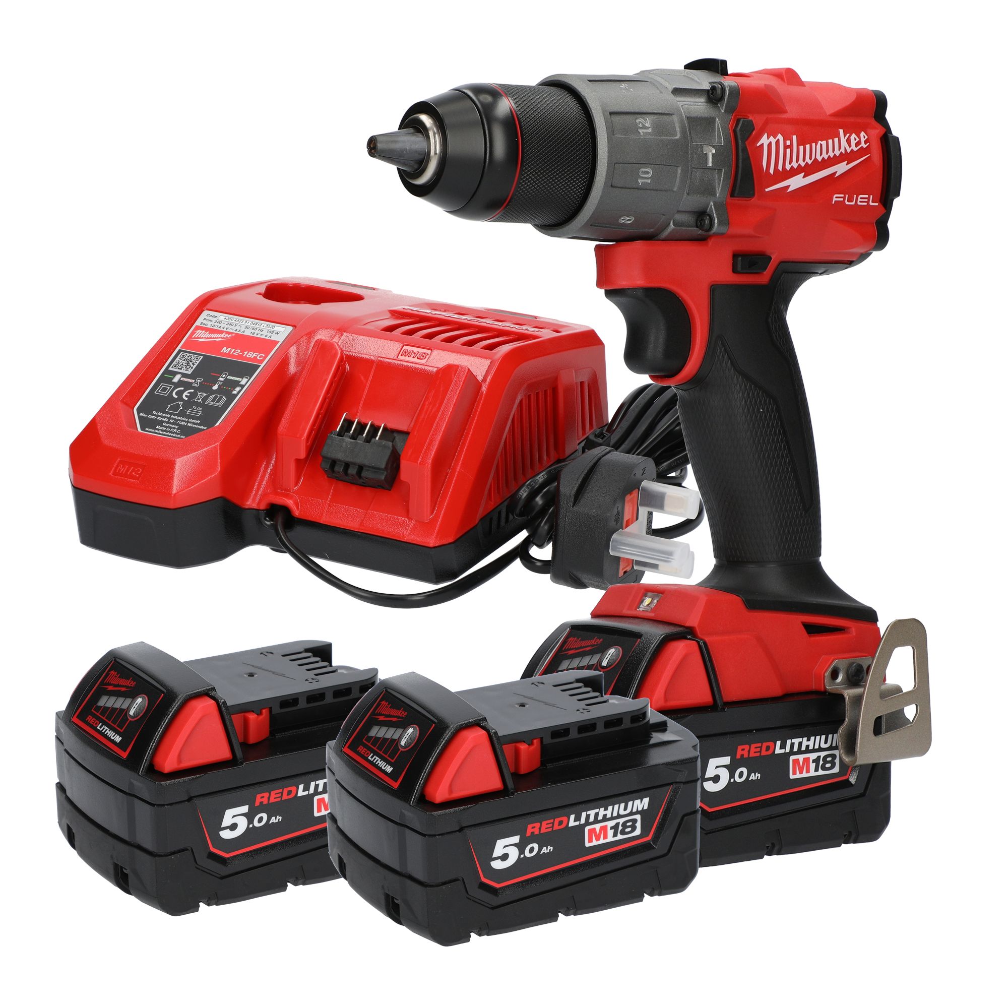 18V 5Ah Li-ion Cordless Combi drill bundle - Week hire | DIY at B&Q