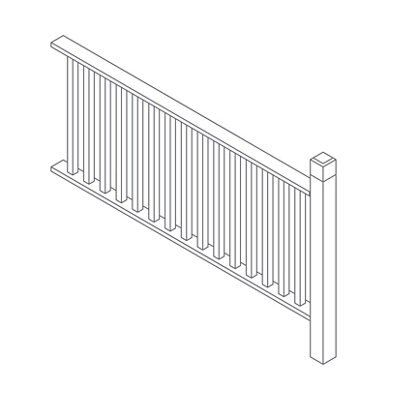 19 Piece Balustrade kit, 33.5kg