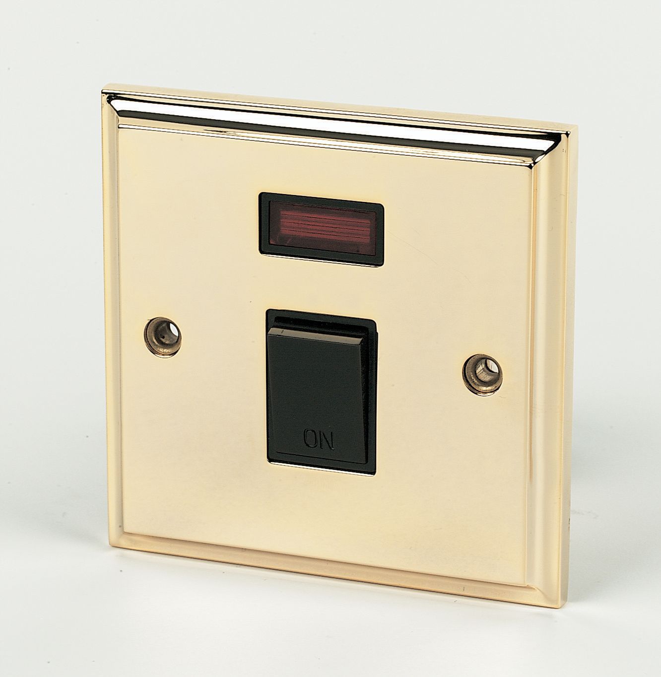 20A Brass effect Rocker Control switch | DIY at B&Q