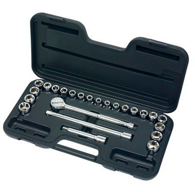 24 piece ½" Socketry set | DIY at B&Q