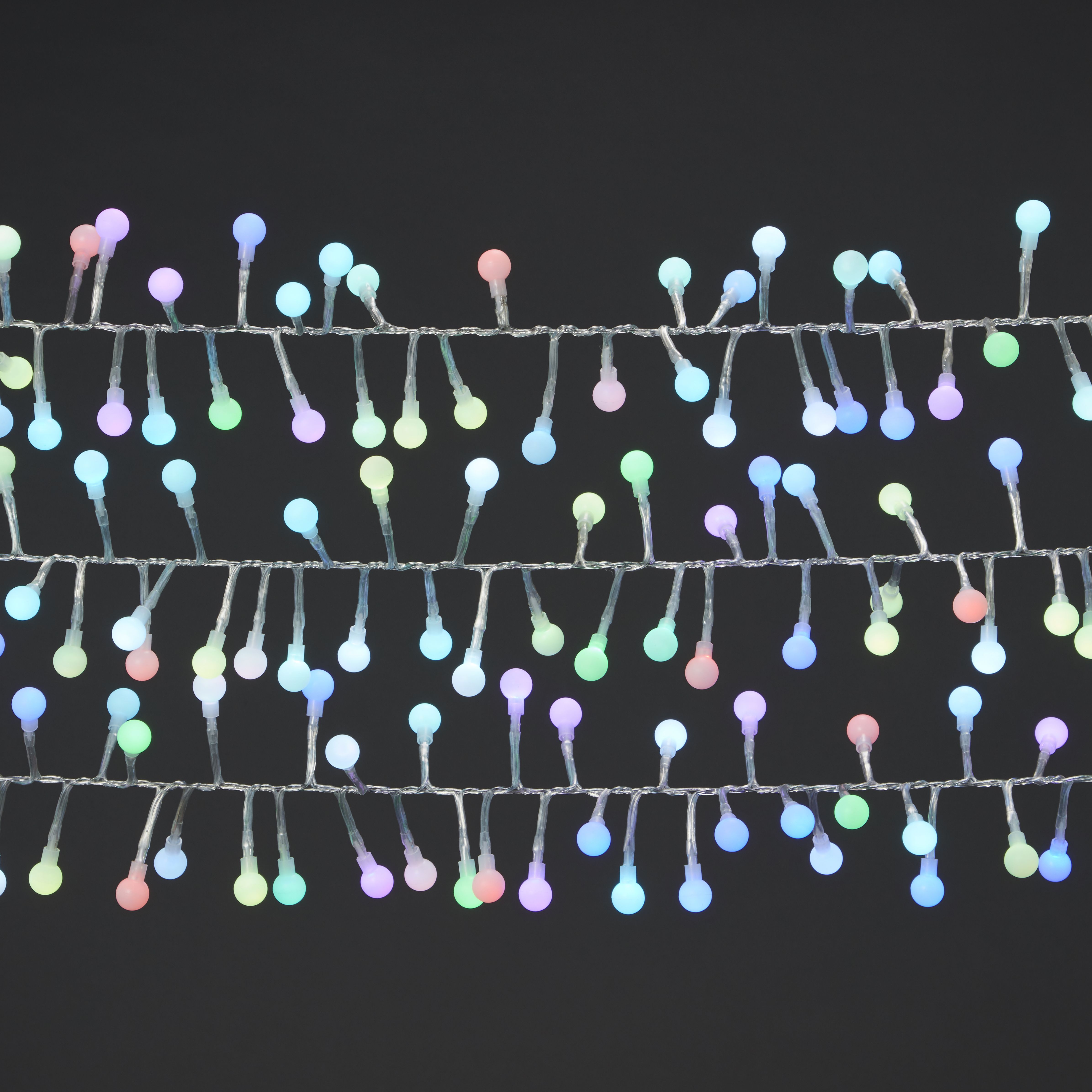 240 Colour changing Berry LED Without timer function Cluster string ...