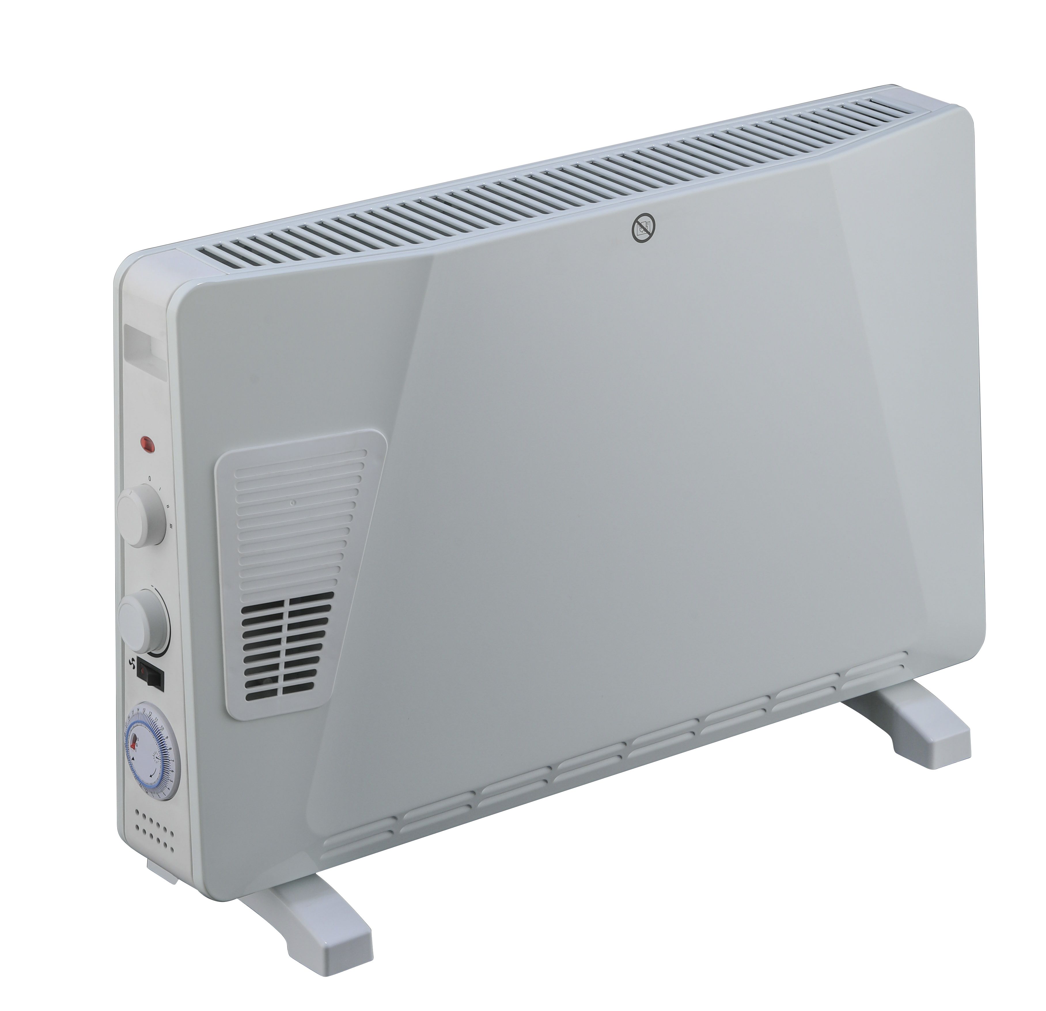 2500W White Convector heater With timer function