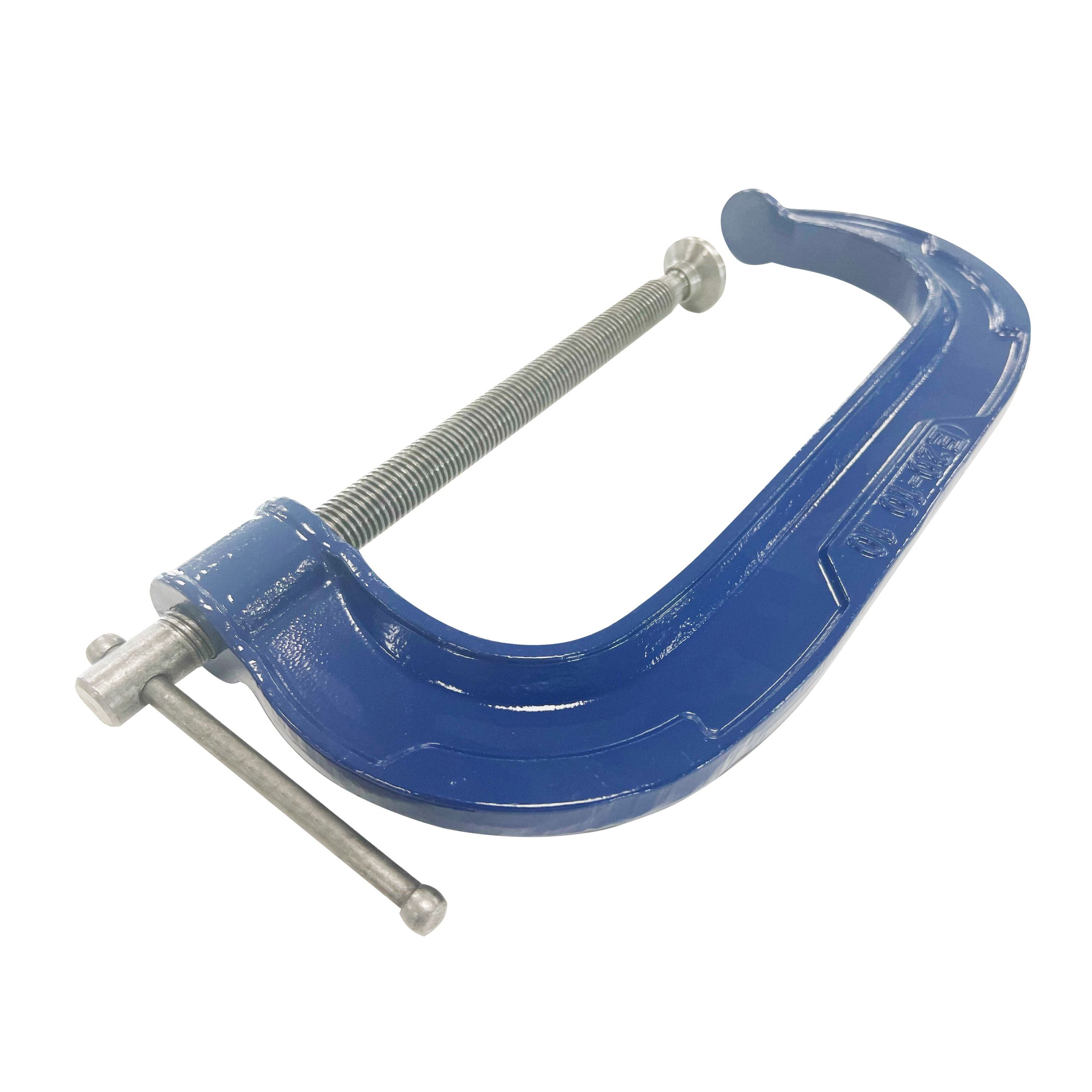 250mm Blue Iron G-clamp Set