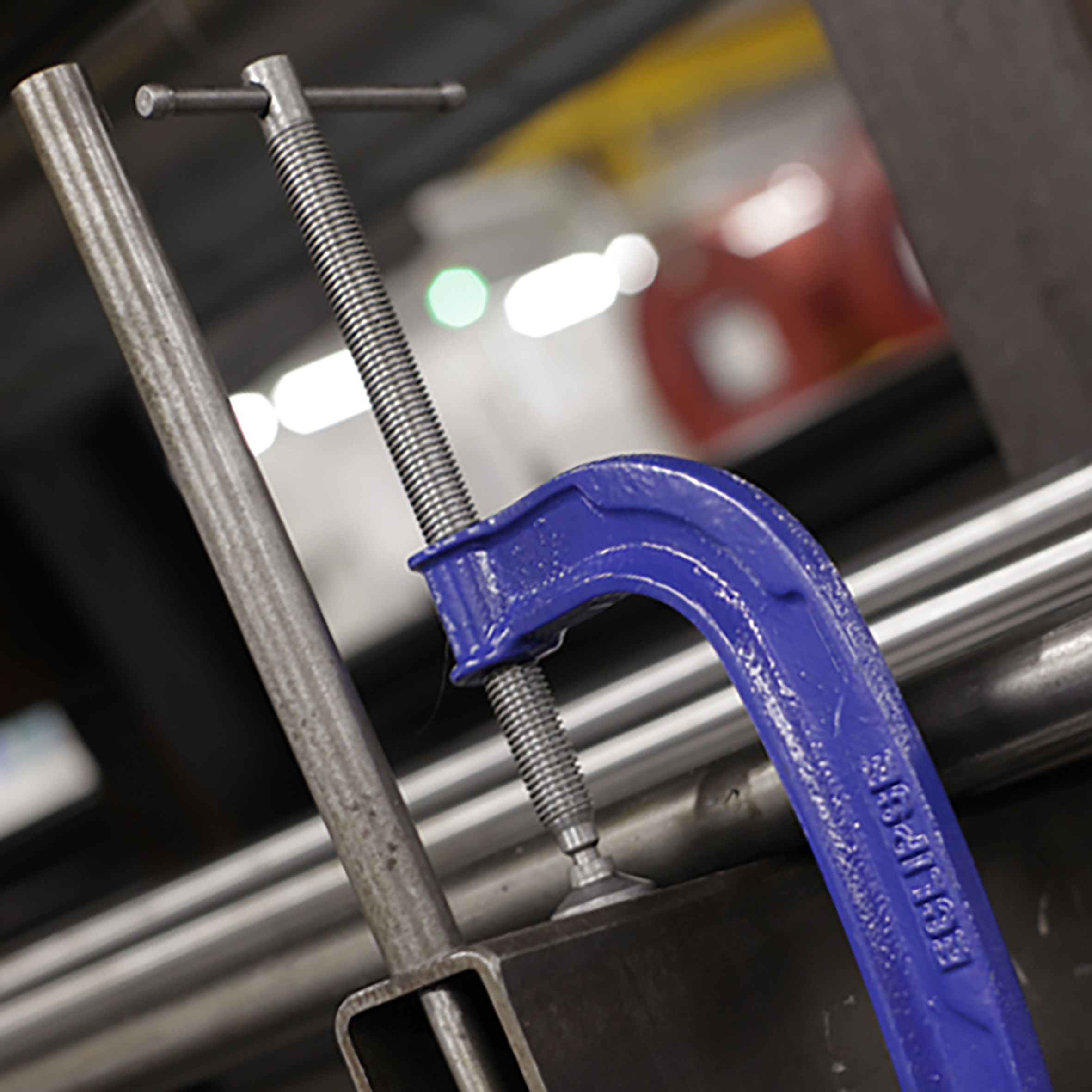 250mm Blue Iron G-clamp Set