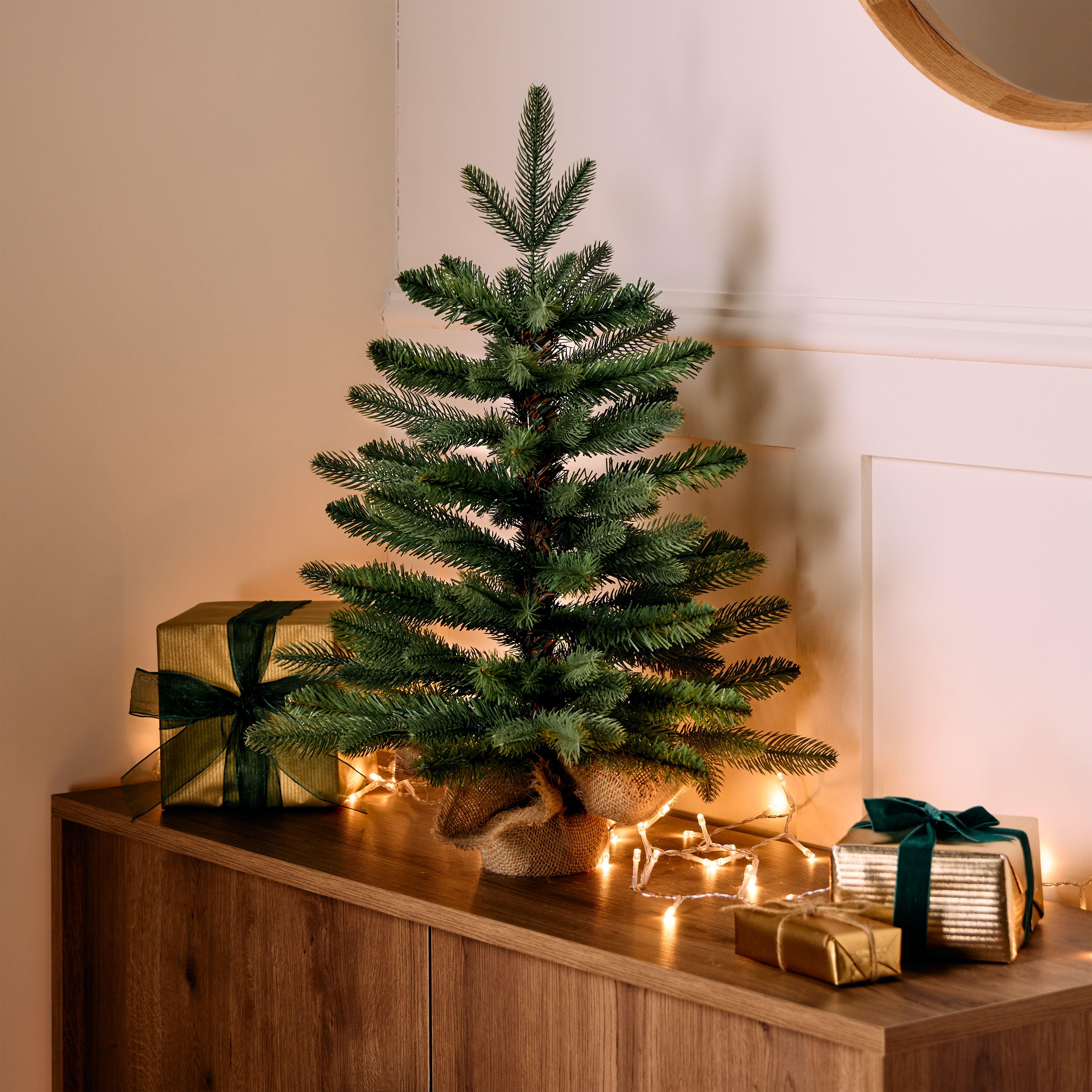 2ft Rokua Green Table top Artificial christmas tree