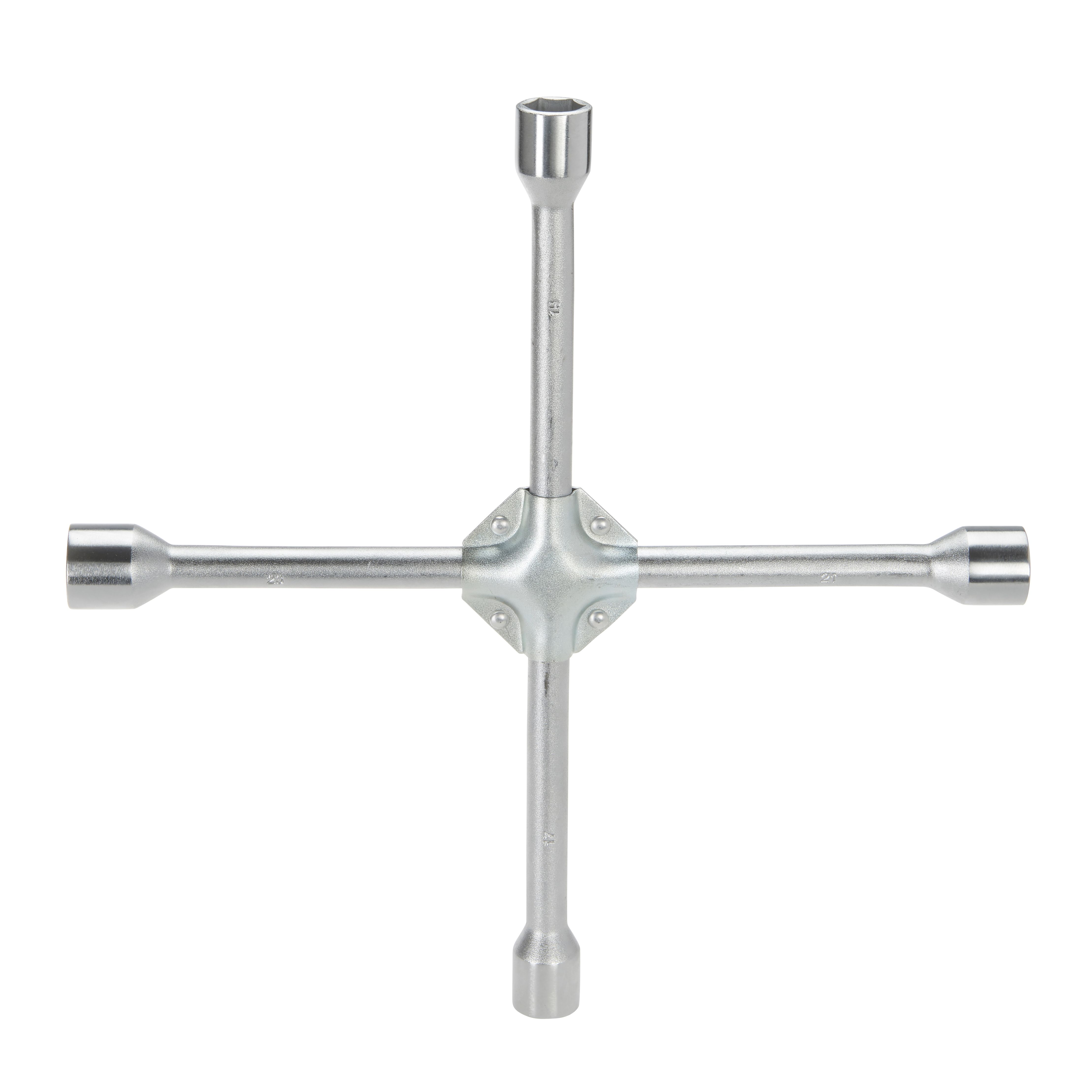 355mm Silver Carbon steel 4 way key