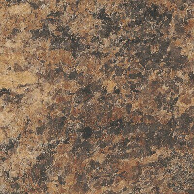 38mm Butterum etched Brown Laminate Round edge Kitchen Worktop, (L ...