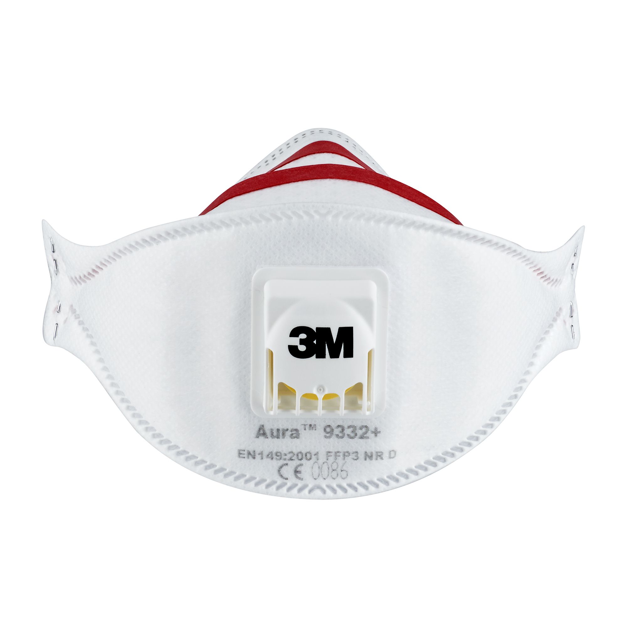 3M Aura FFP3 Valved Disposable dust mask 9332+