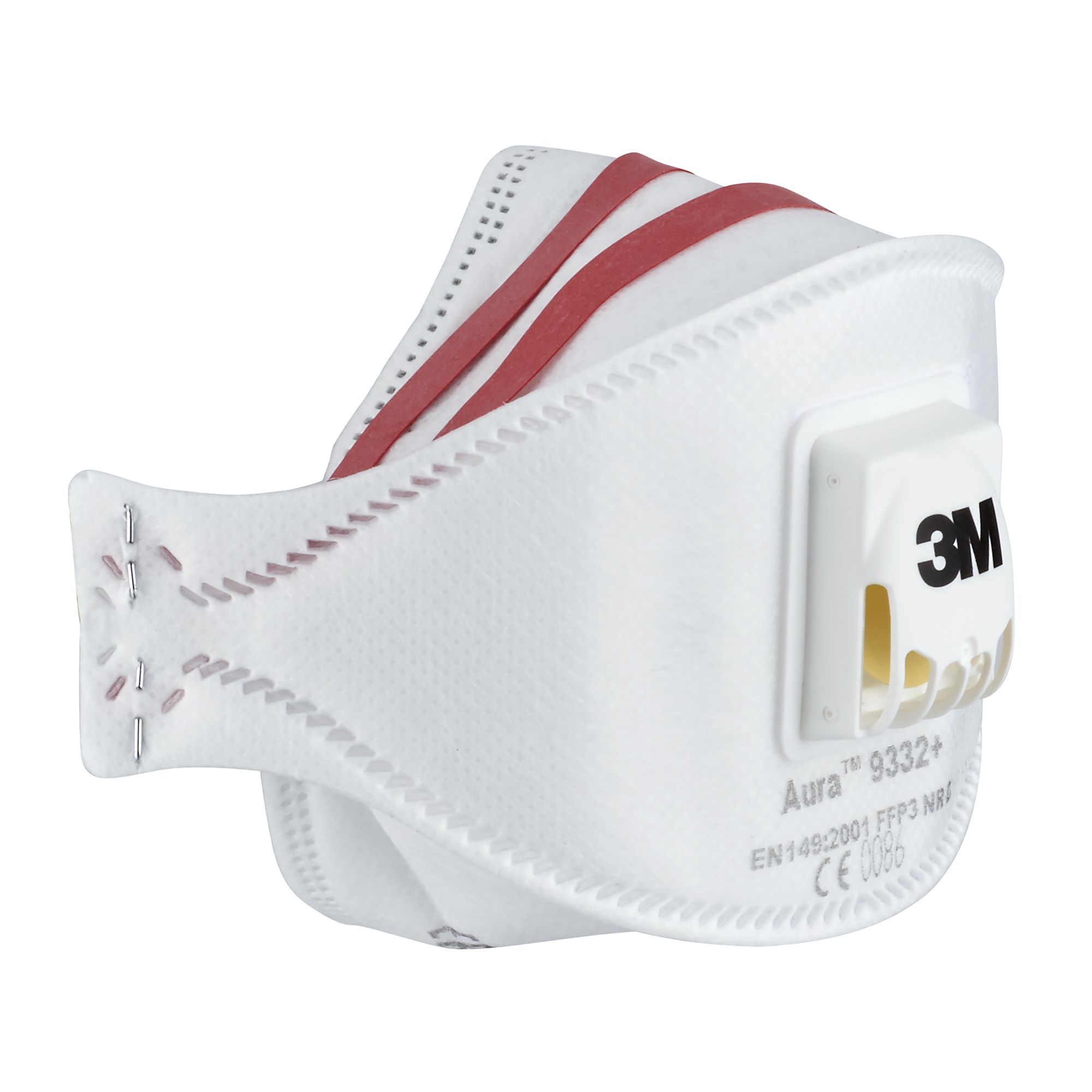 3M Aura FFP3 Valved Disposable dust mask 9332+