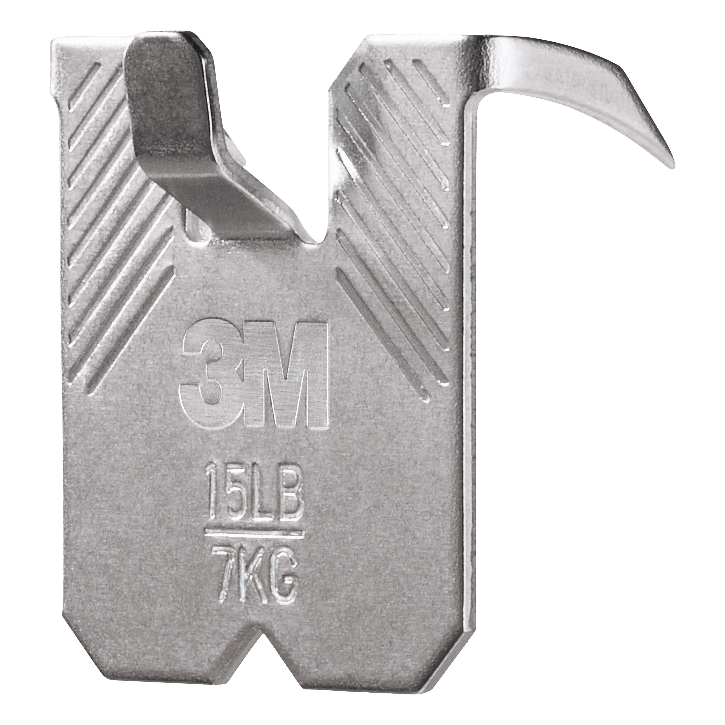 3M Claw Picture hanger (H)23mm (W)23mm, Pack of 2