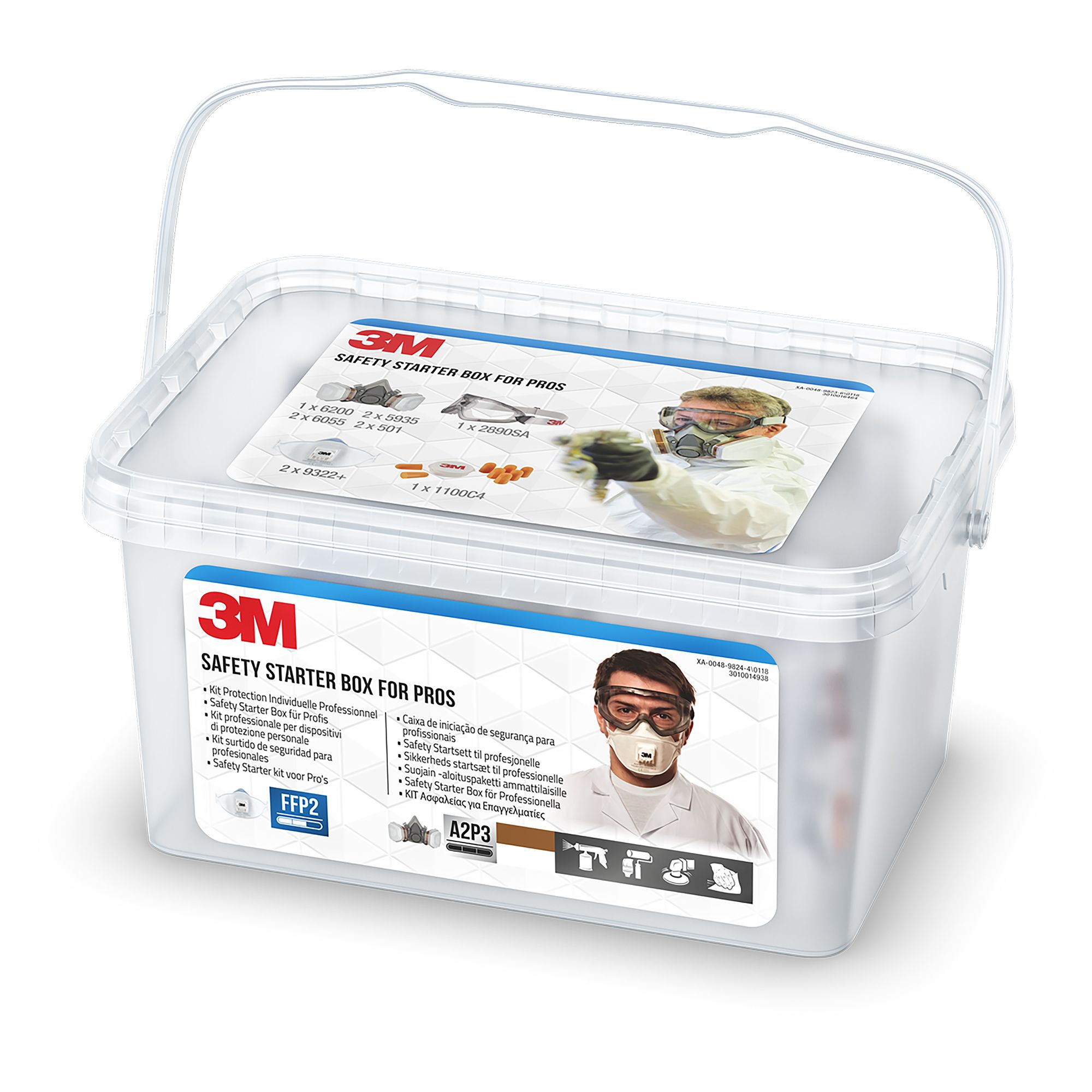 3M Reusable eye & respiratory combi kit
