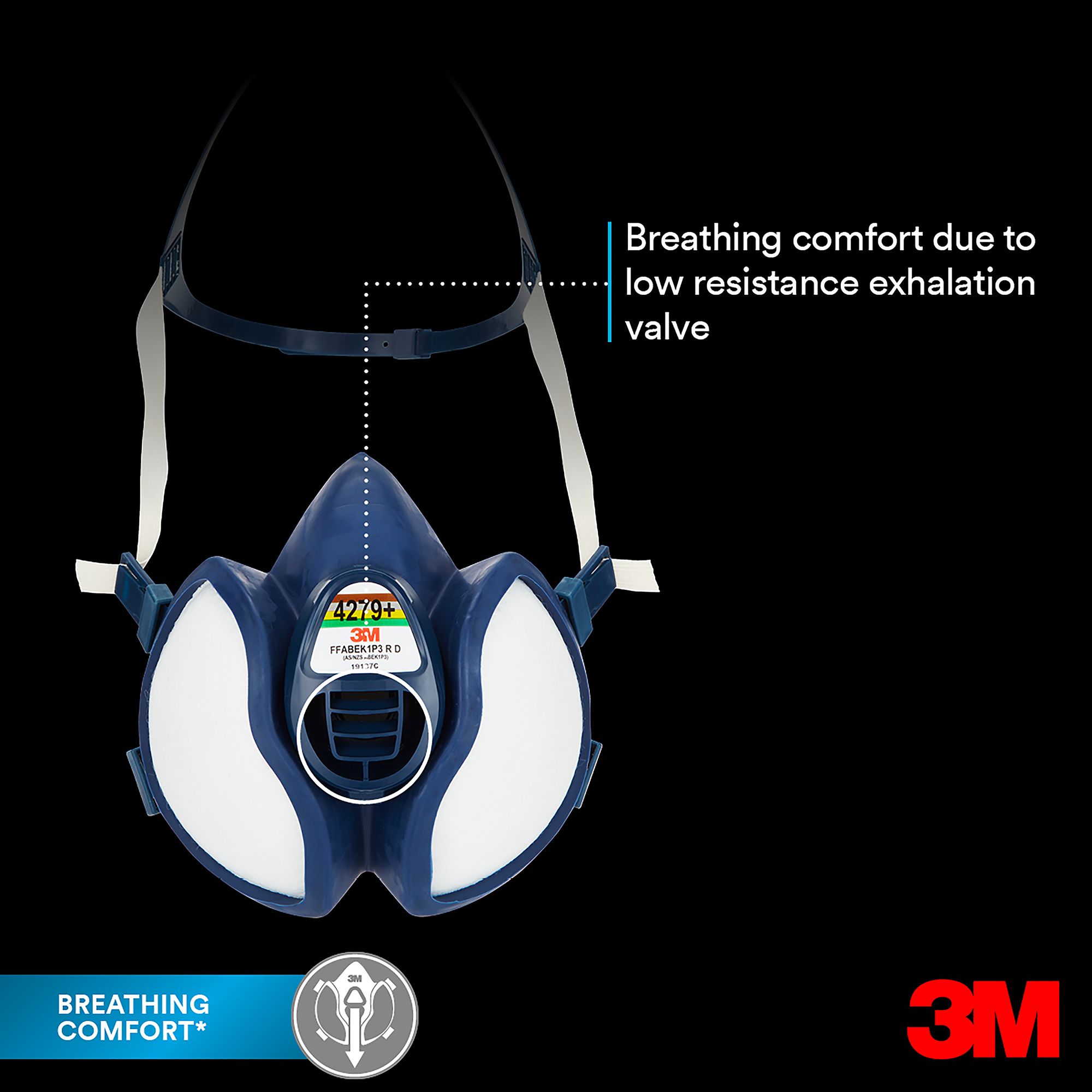 3M Reusable respiratory mask 4279