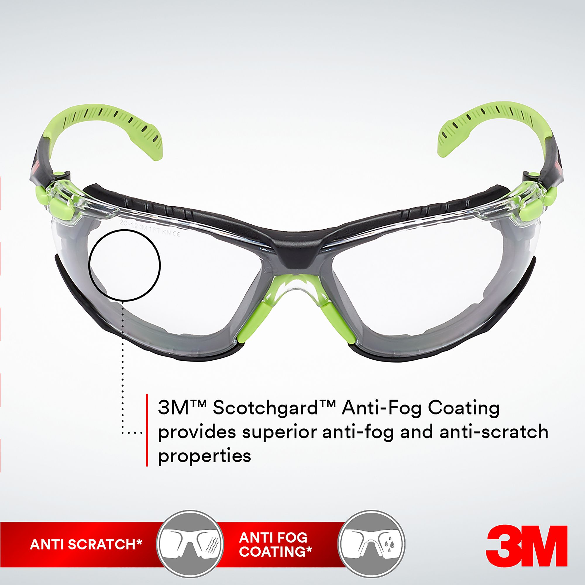 3M Solus 1000 Clear lens Safety specs