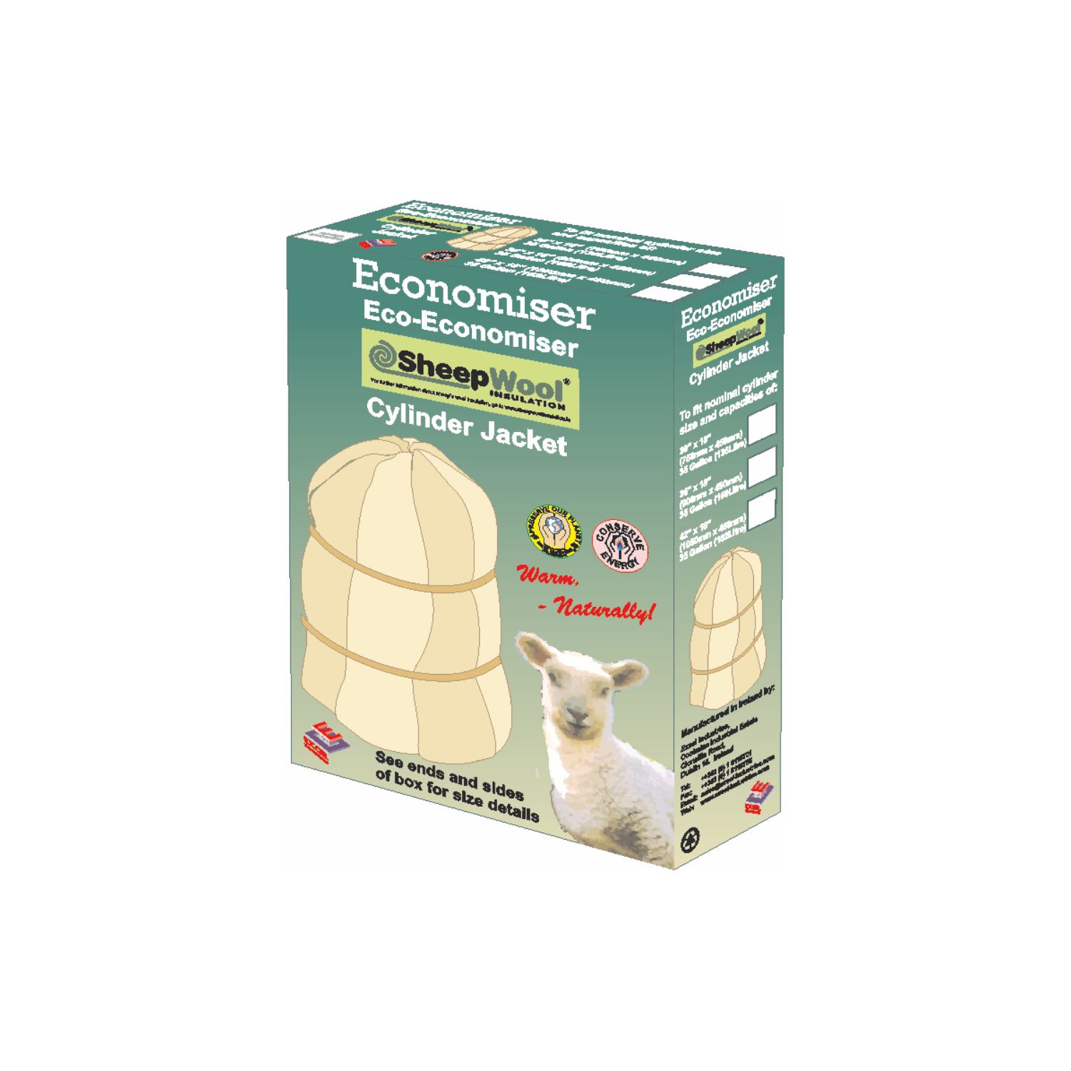 4 piece Cylinder Water tank jacket (H)900mm (T)80mm | DIY at B&Q