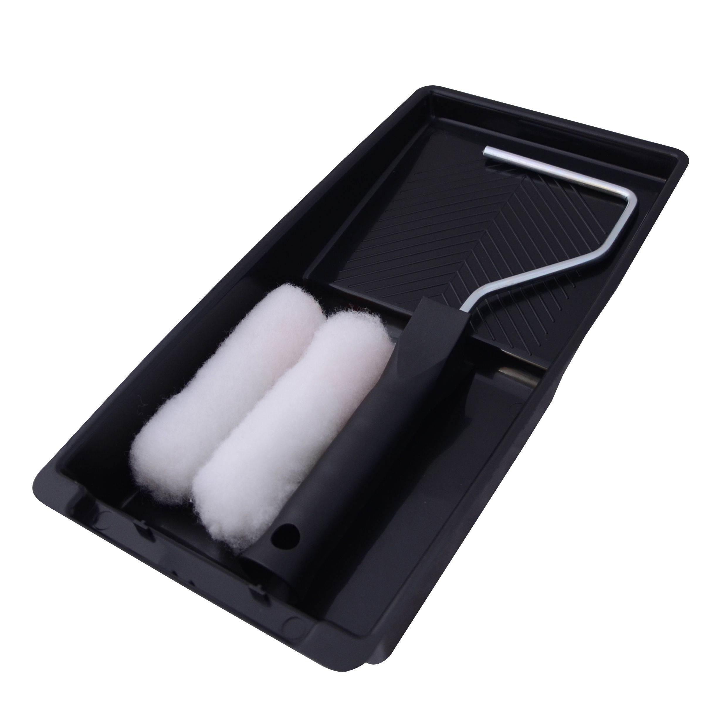 4" Polyester Mini Roller set | DIY at B&Q