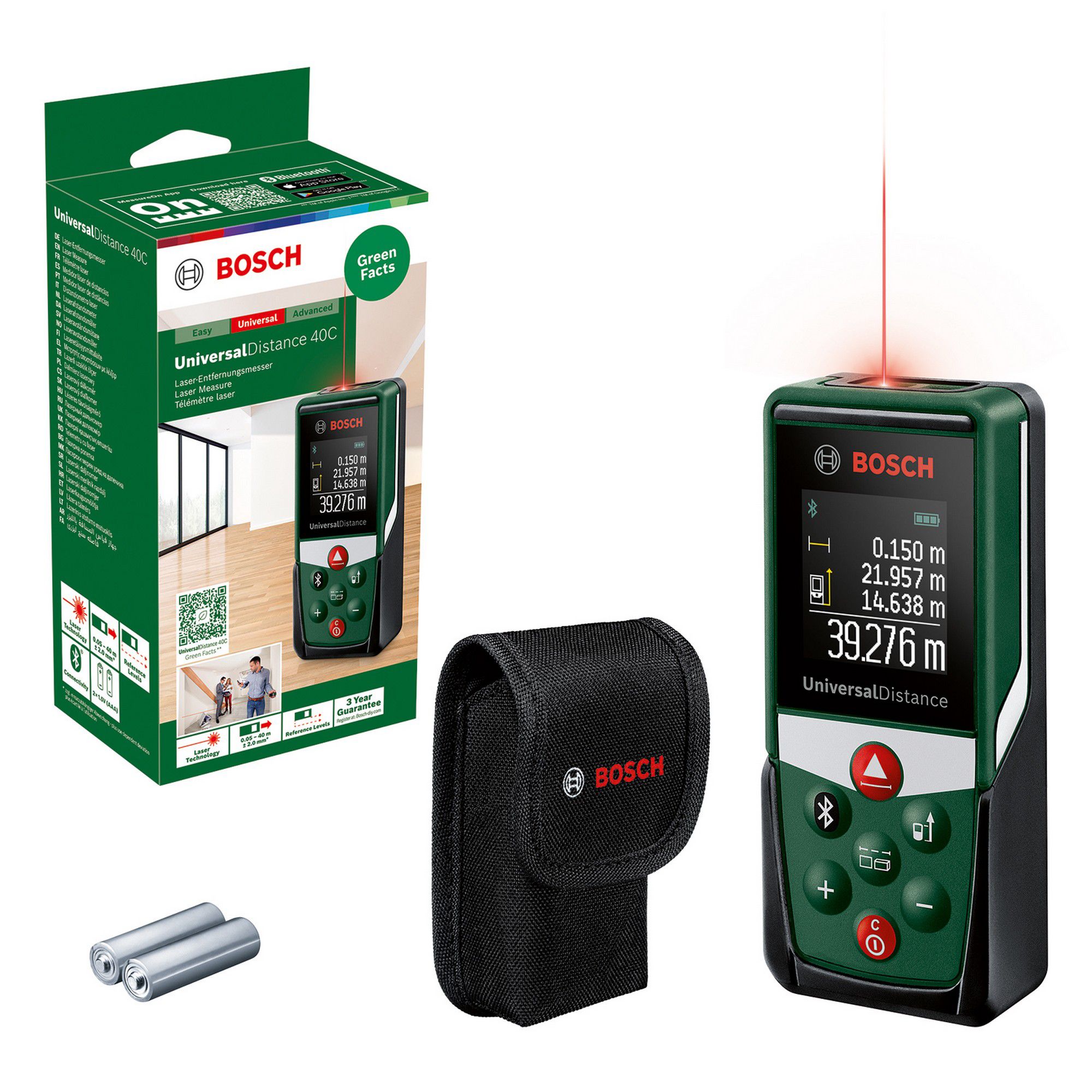 40m Laser distance measurer | DIY at B&Q