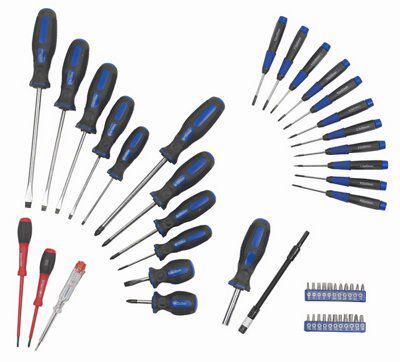 49 Piece Mixed Screwdriver set | DIY at B&Q