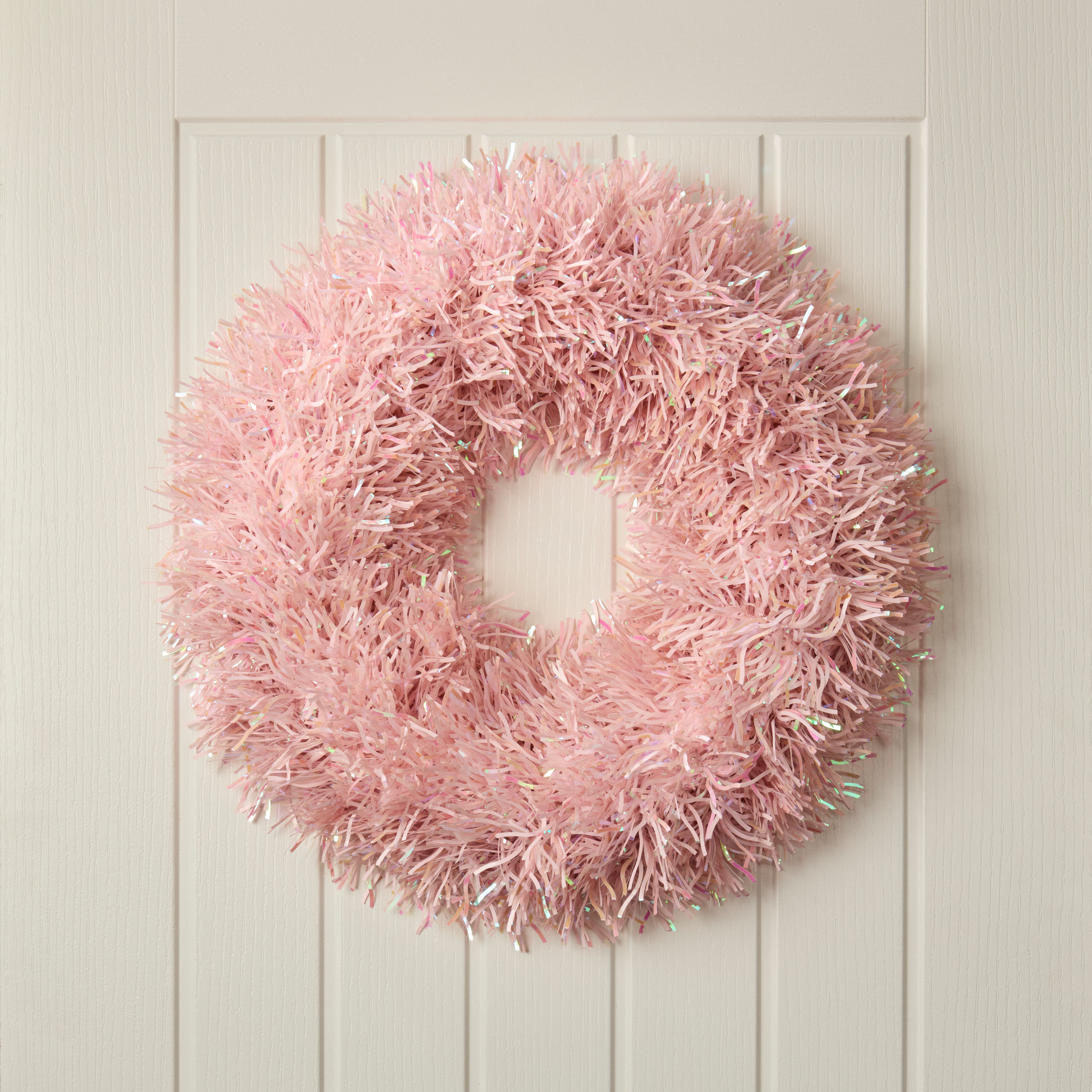 50cm Orelle Christmas wreath - Pink