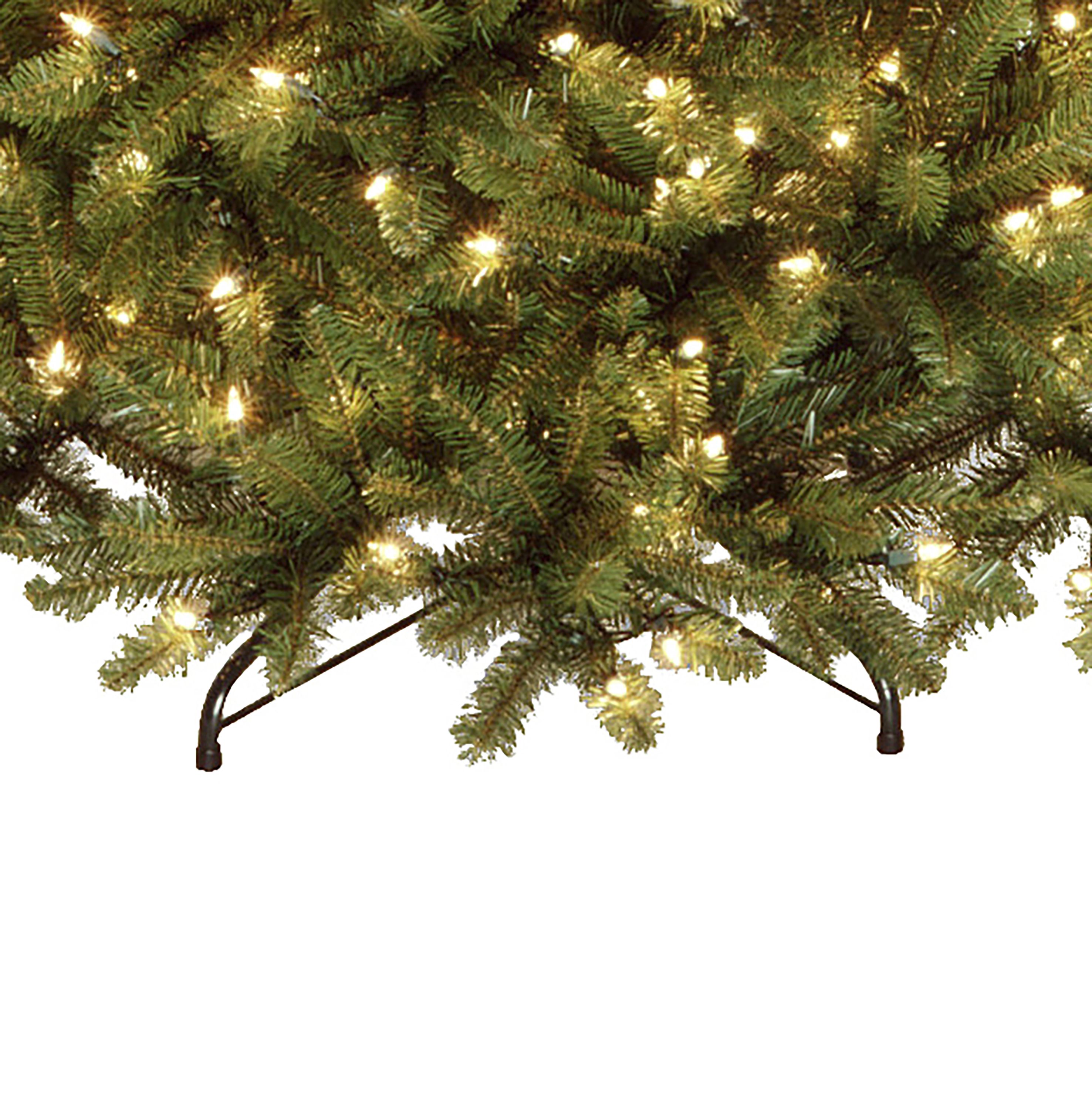 6ft Full Dunhill Fir Warm white LED Pre-lit Artificial christmas tree