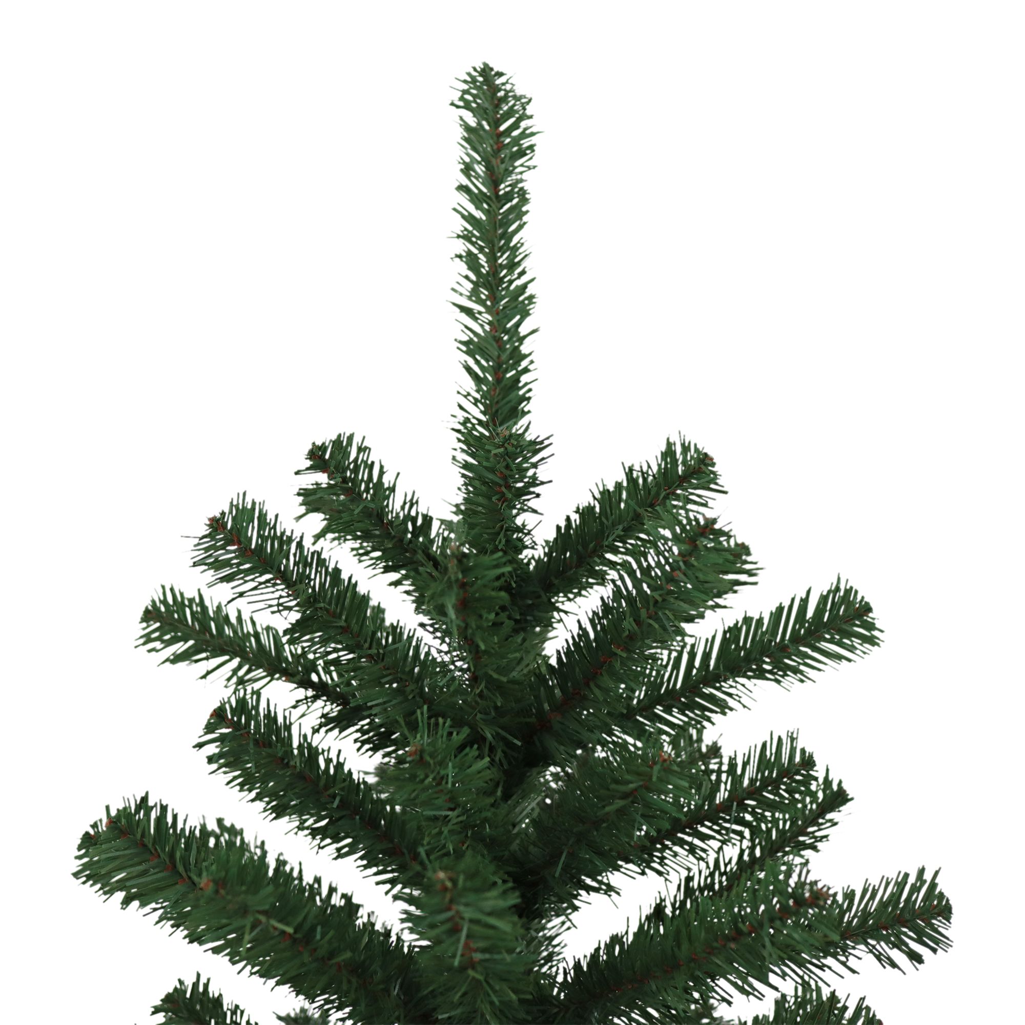 6ft Wintergreen Wrapped Full Artificial Christmas tree - Green