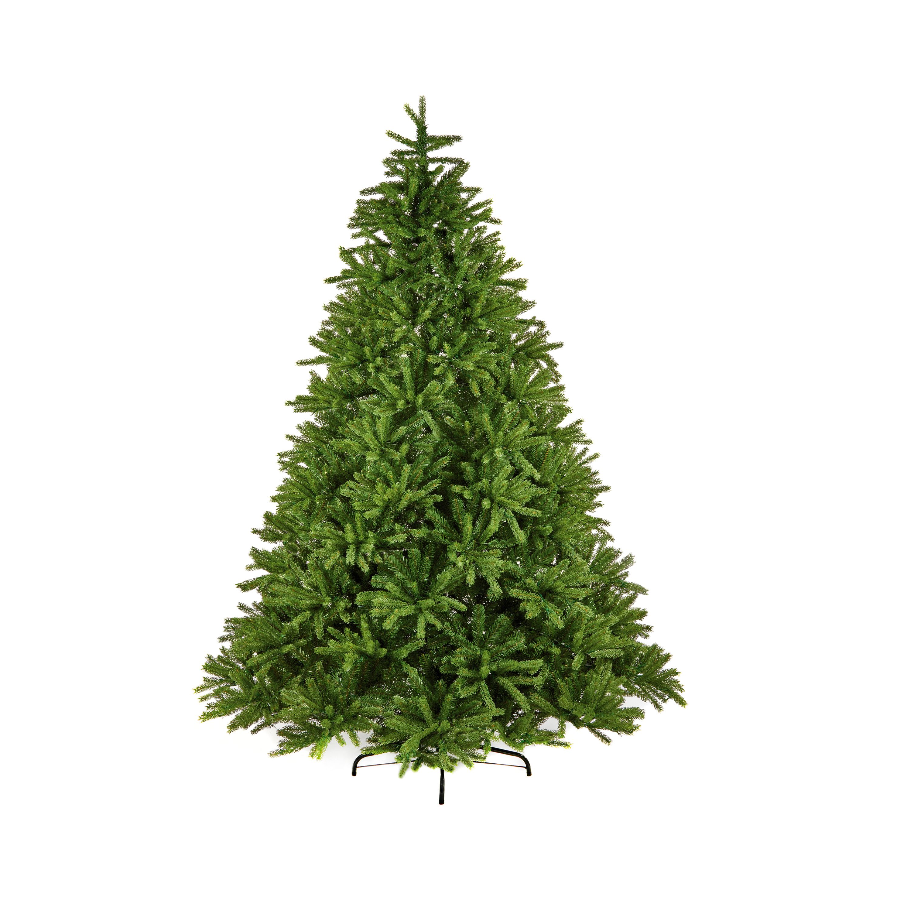 7.5ft Jersey Fraser Fir Green Hinged Full Artificial Christmas tree