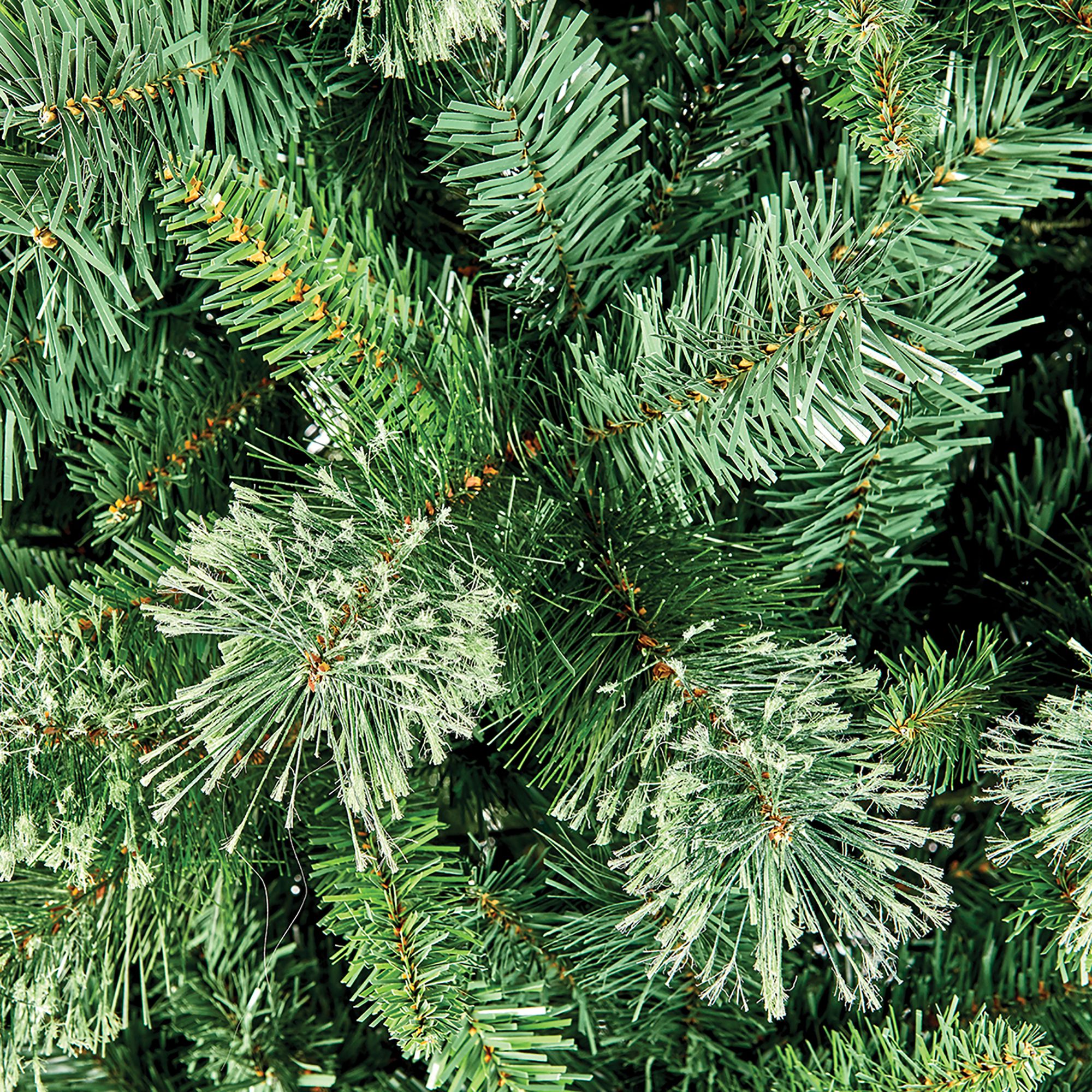 7ft Denver spruce Green Hinged Full Artificial Christmas tree