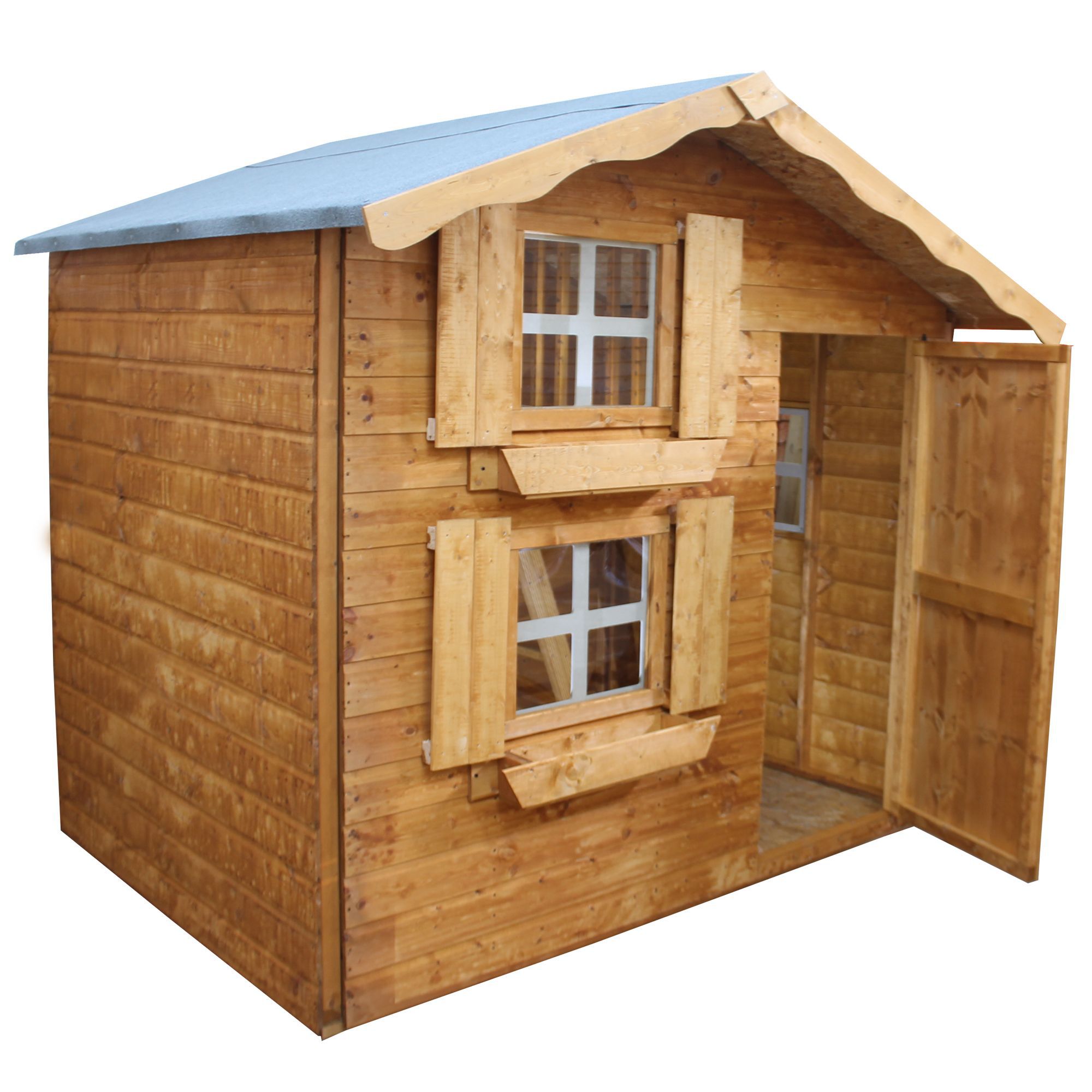 7x5 Wooden Playhouse with base | DIY at B&Q