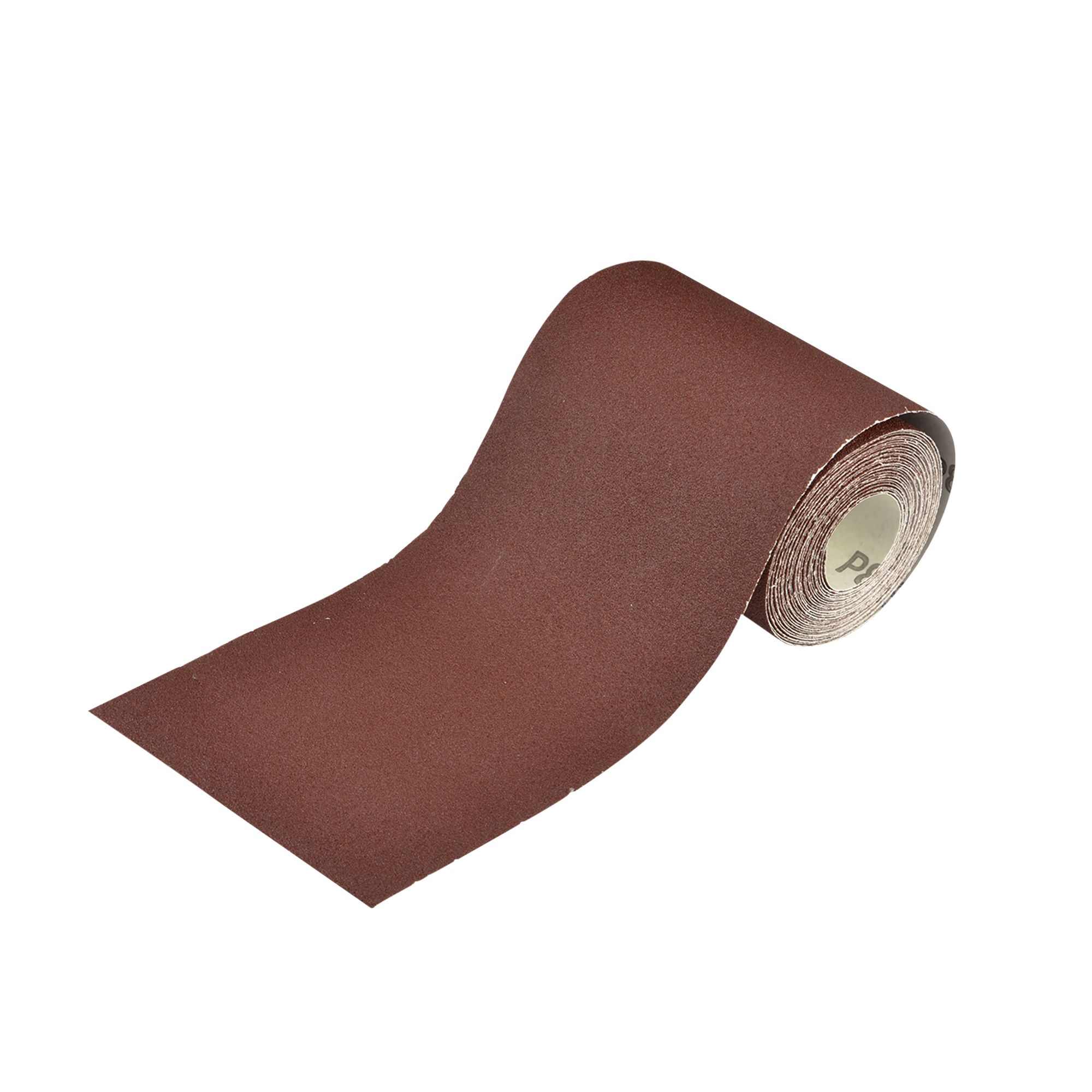 80 grit Red Sanding roll (L)5m (W)115mm | DIY at B&Q