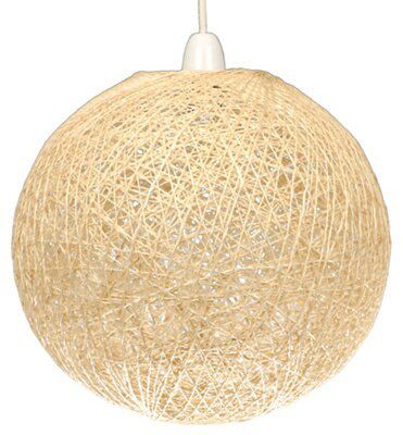 Abaca Beige Twine Light shade (D)28cm
