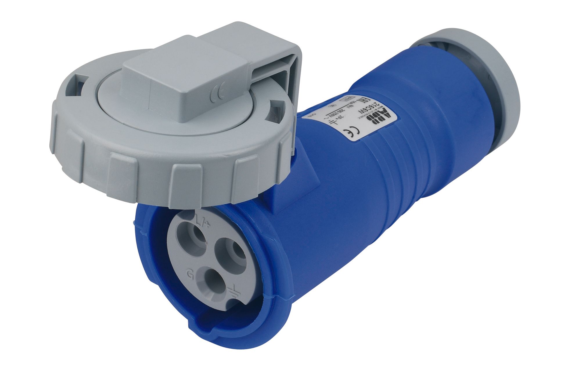 ABB 16A Blue Plug connector