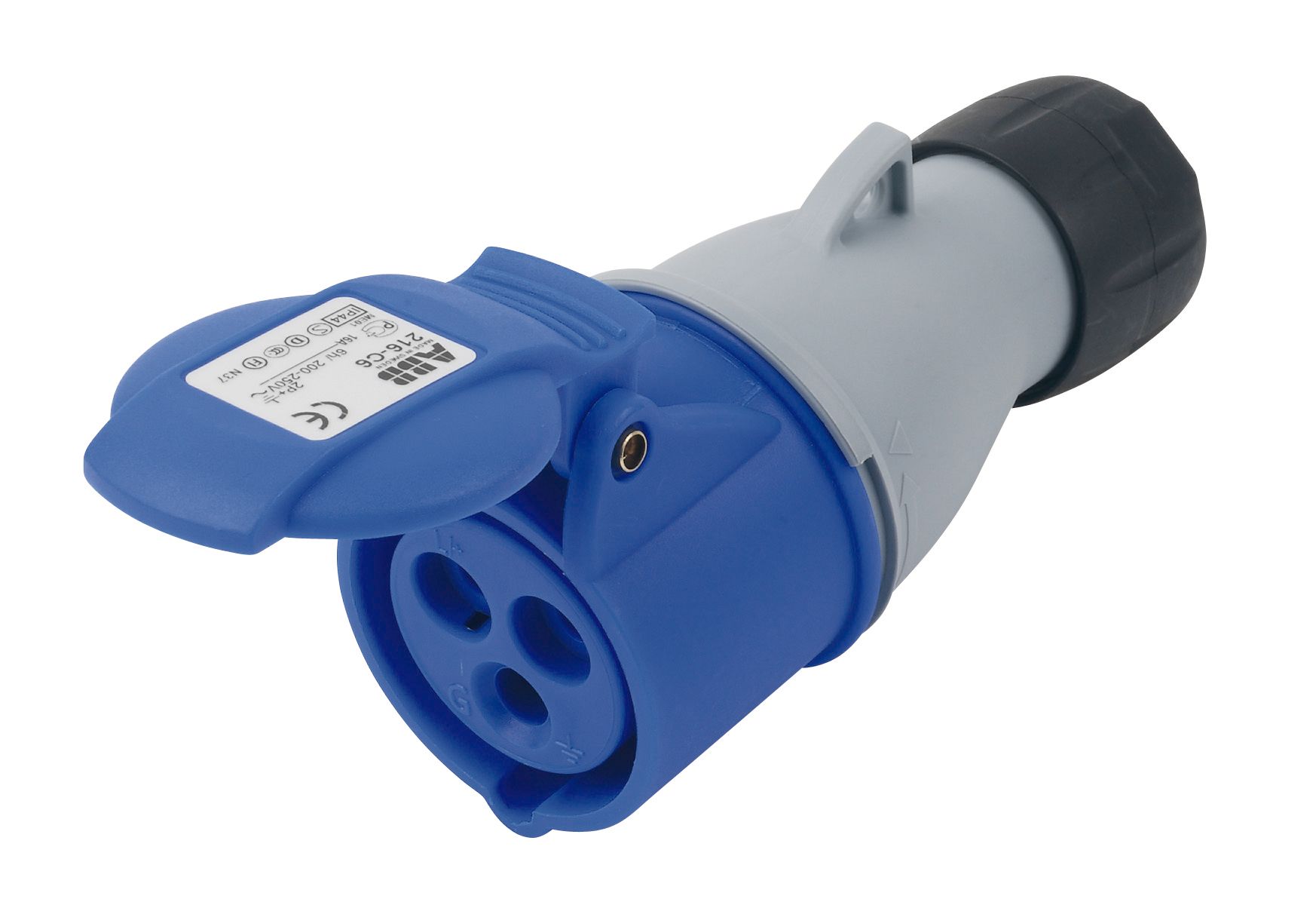 ABB 16A Blue Plug connector
