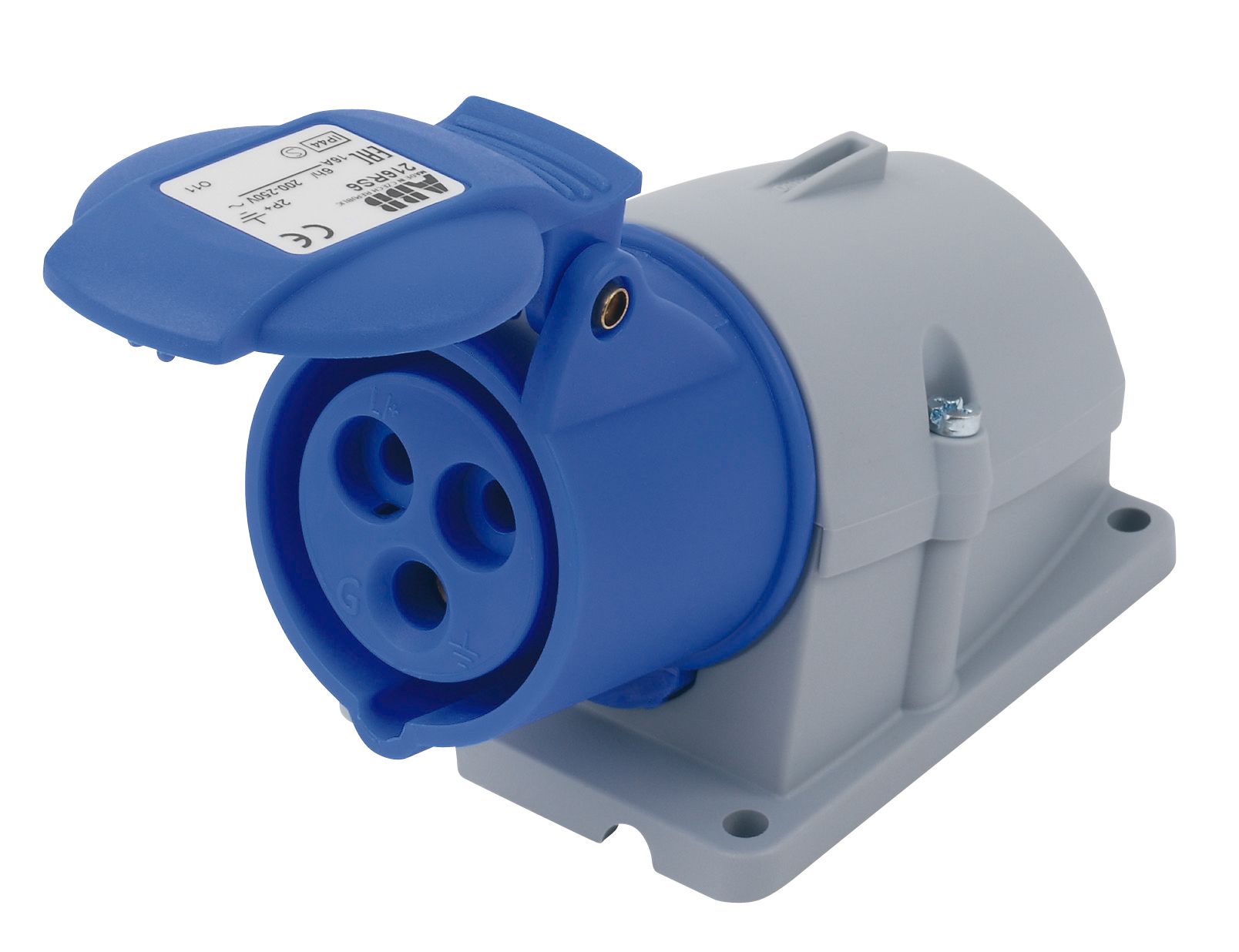 ABB 16A Blue Site surface socket