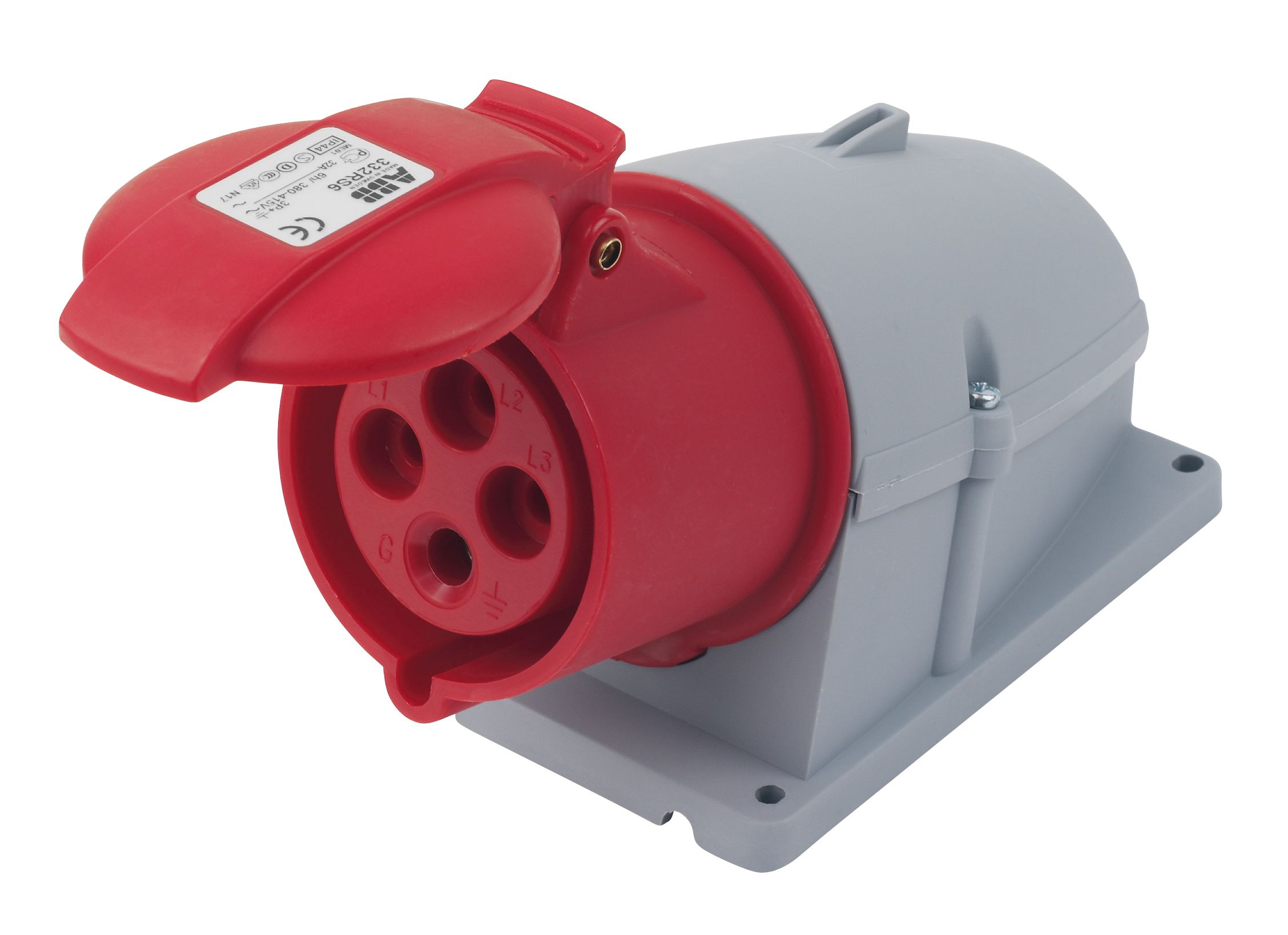 Buy ABB 32A Site surface socket | DIY at B&Q