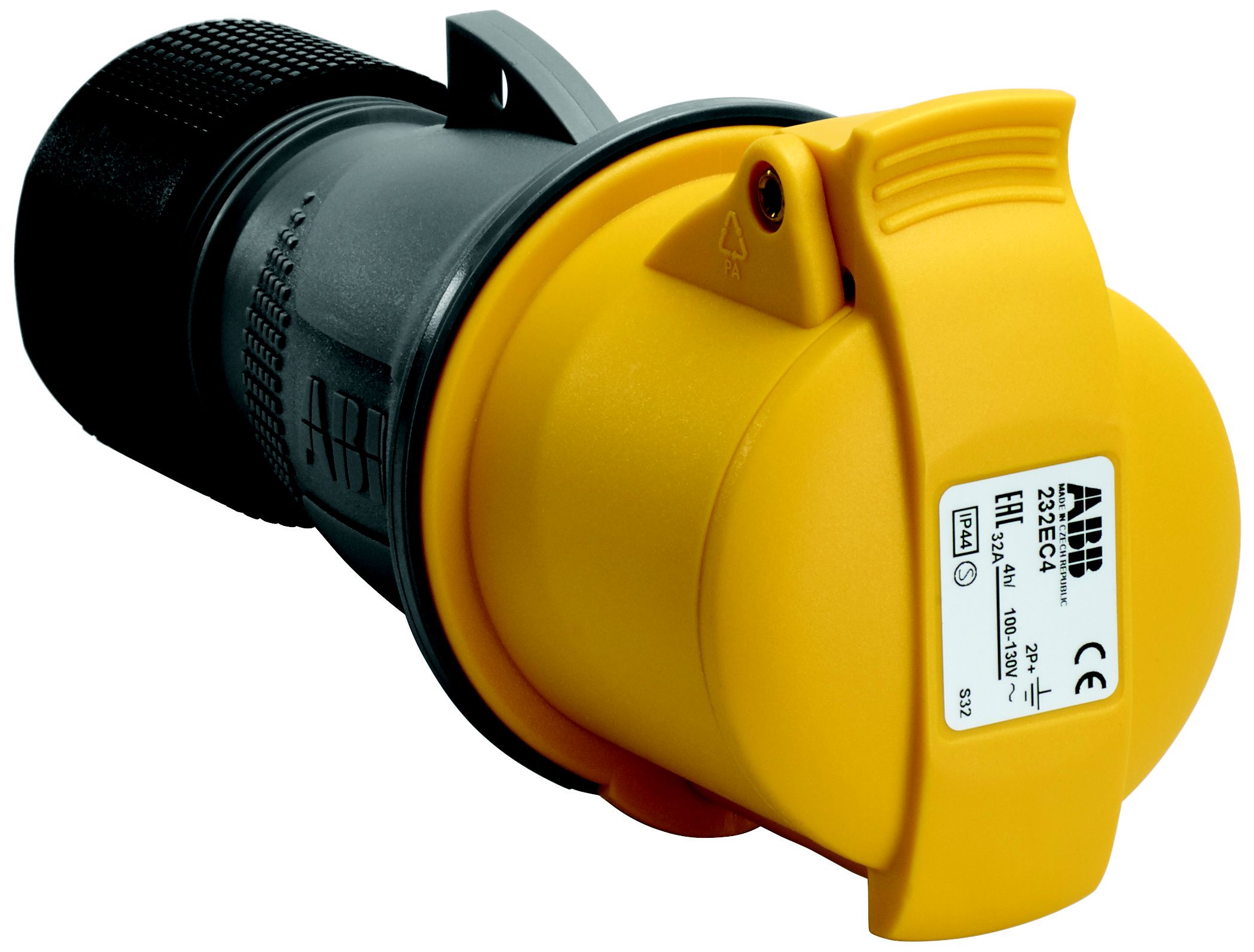 ABB 32A Yellow Plug connector | DIY at B&Q