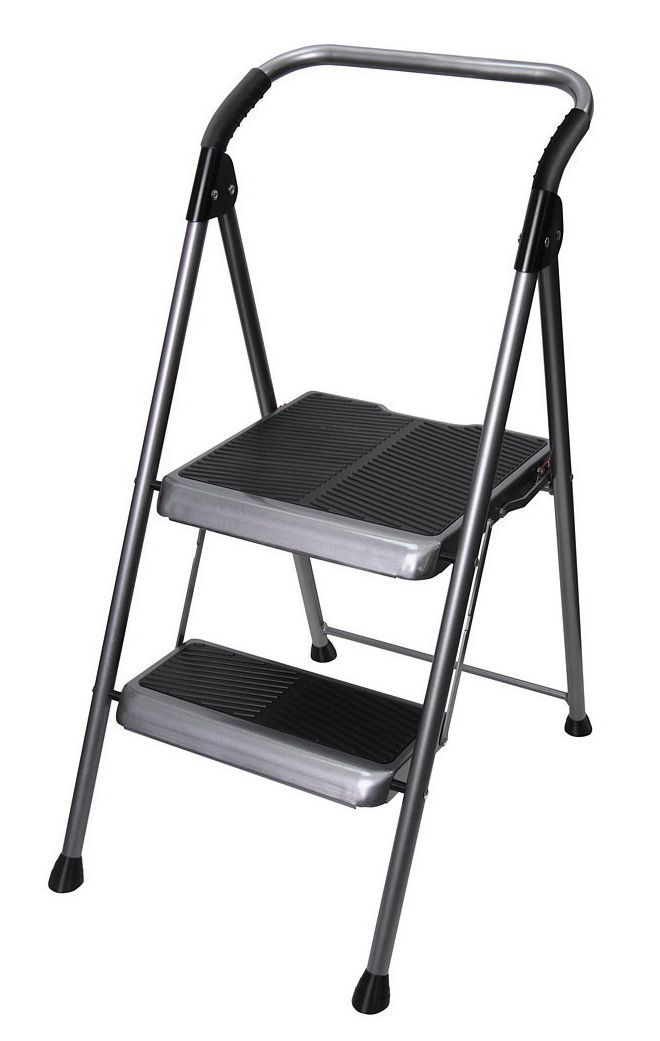 Abru 2 tread Steel Big step step stool, 1.11m | DIY at B&Q