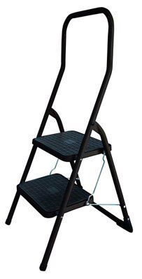 Abru 2 tread Steel Step stool (H)1.16m | DIY at B&Q