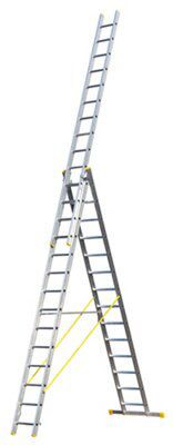 Abru 24 tread Combination Ladder | DIY at B&Q