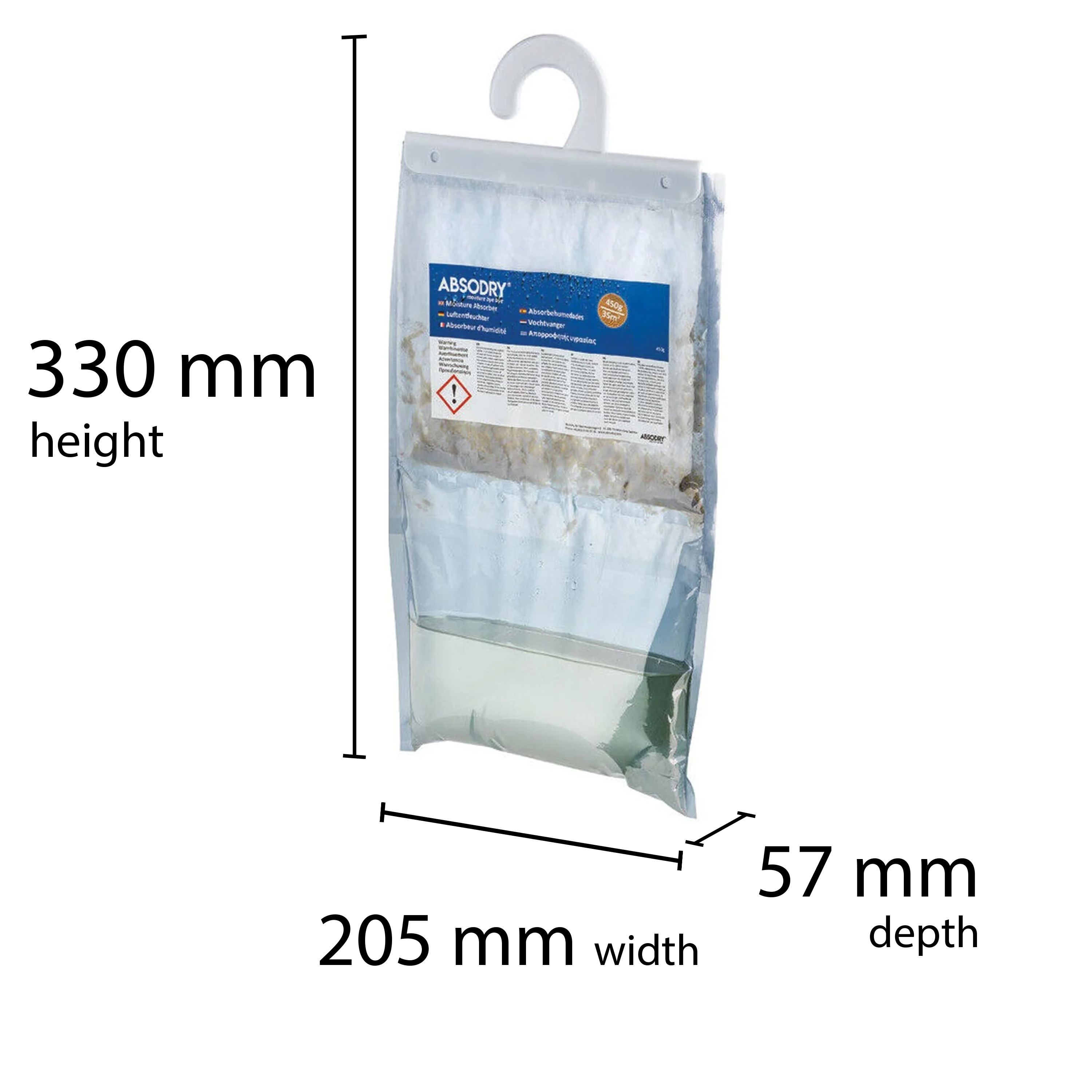 Absodry Duo Grey Small Moisture absorber