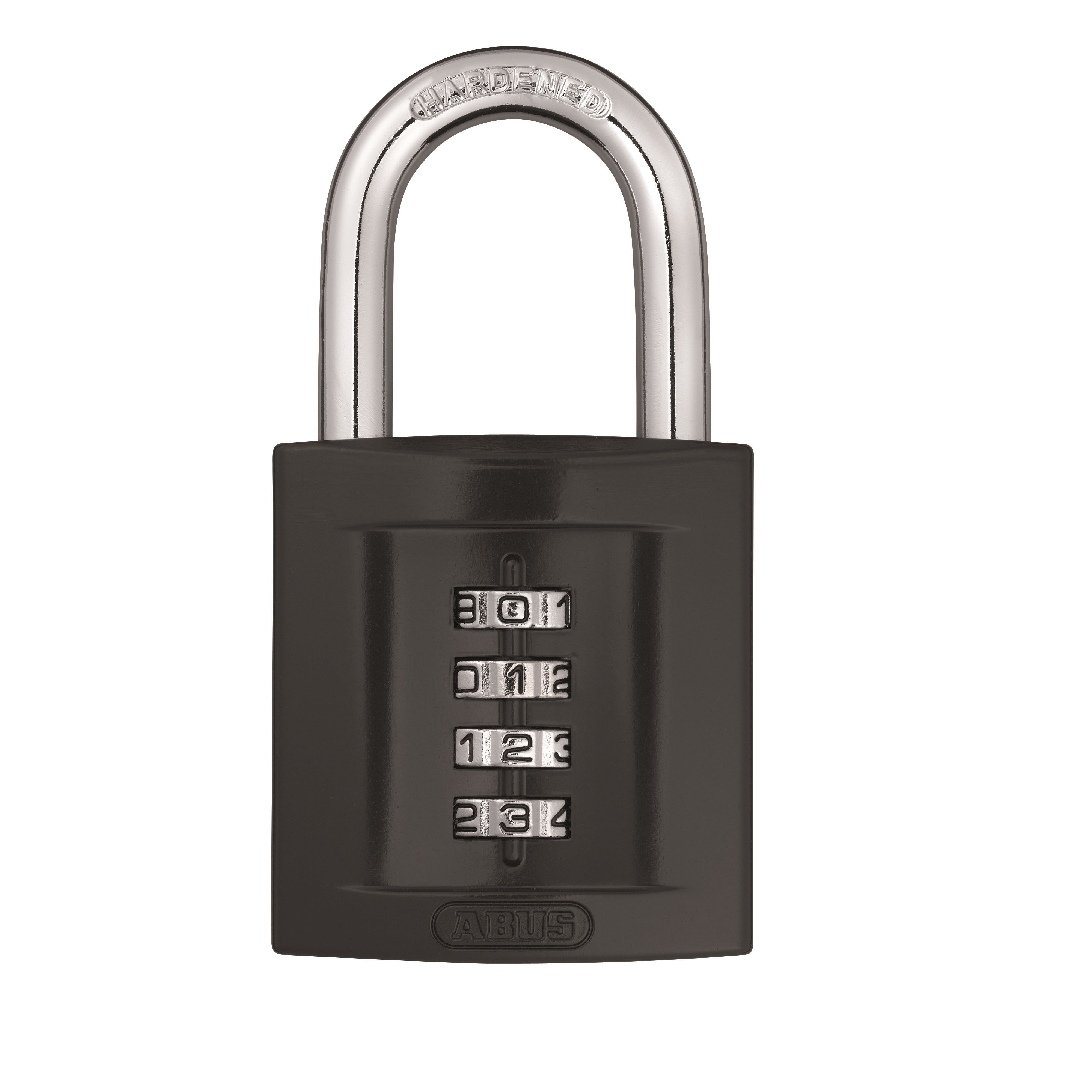 Abus Super code Black Zinc Combination Padlock (H)100mm (W)50mm | DIY ...