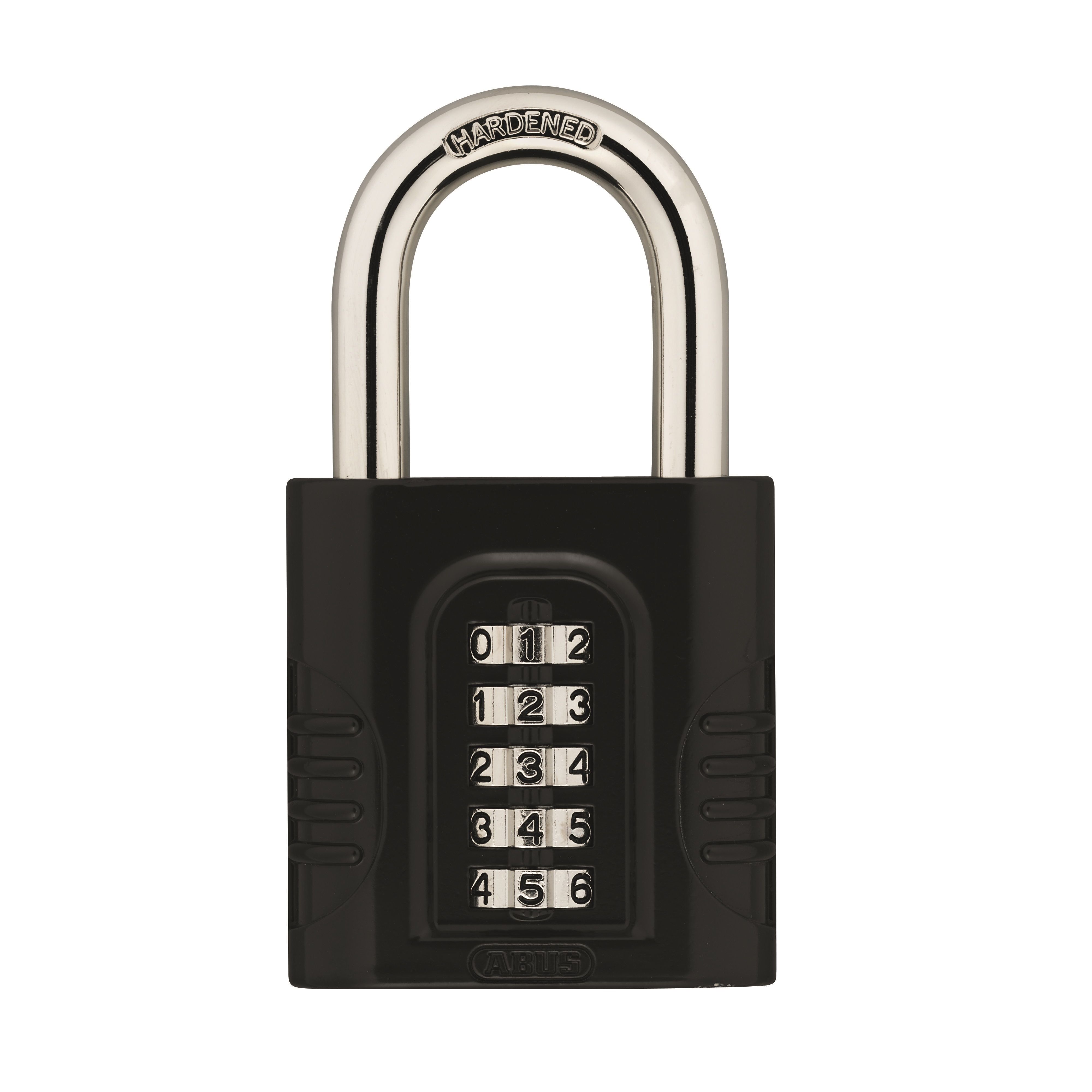 Abus Super code Black Zinc Combination Padlock (H)115mm (W)65mm | DIY ...